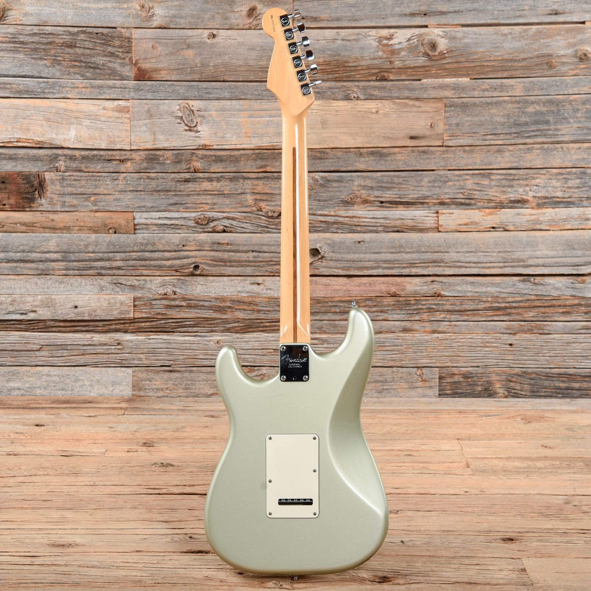 Fender American Standard Stratocaster Inca Silver 1999 – Chicago Music ...