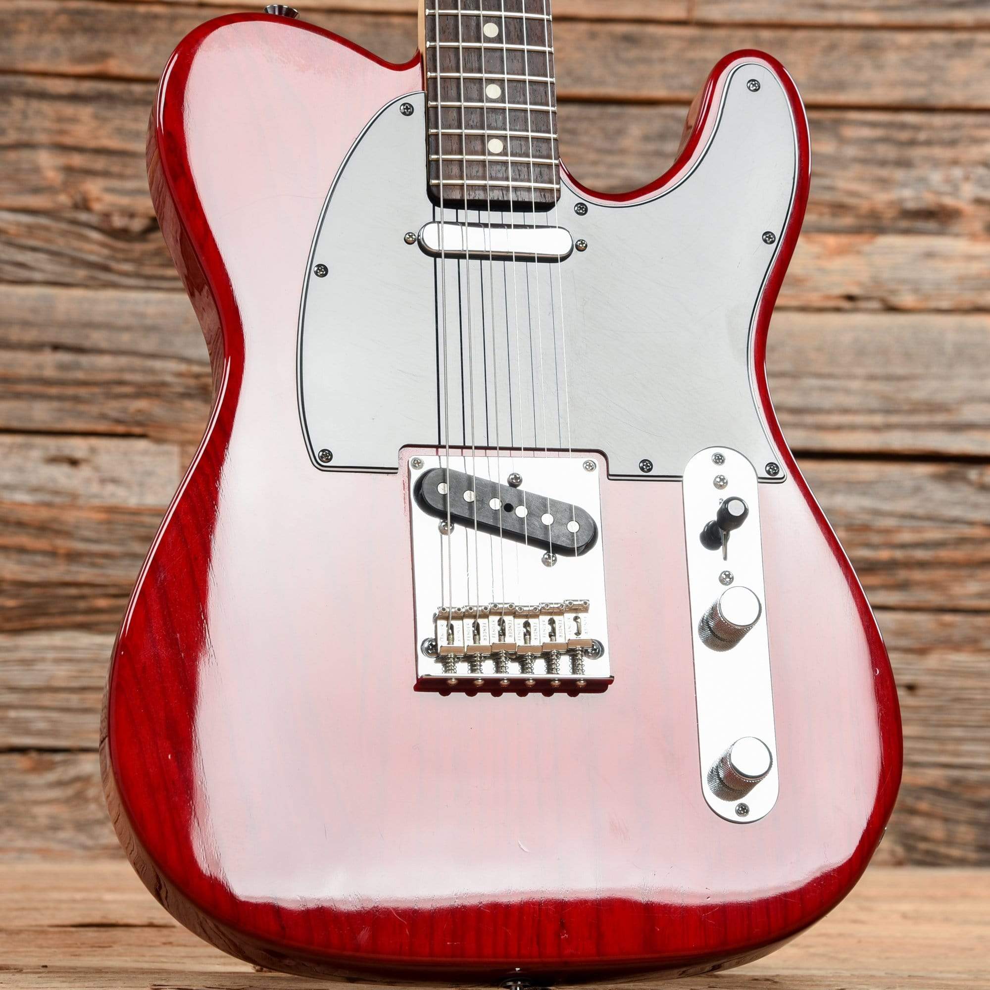 Fender American Standard Telecaster Crimson Red Transparent 2011 ...