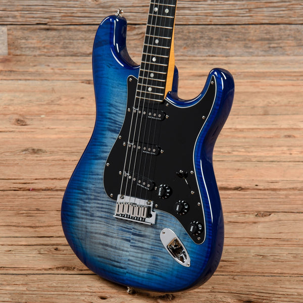 Fender American Ultra Stratocaster HSS w/Ebony Fretboard Denim Burst 2 ...