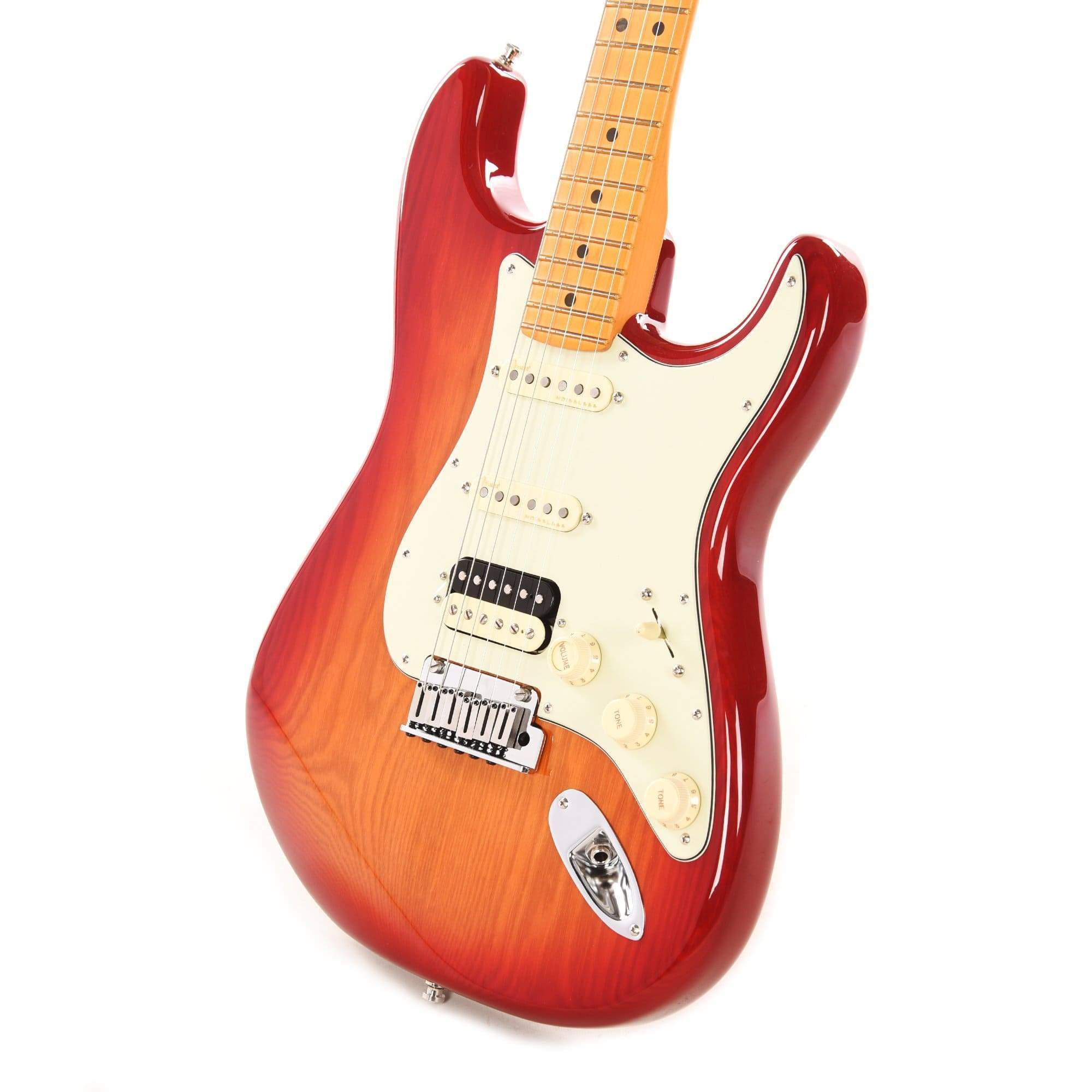 Fender American Ultra Stratocaster Plasma Red Burst – Chicago Music ...