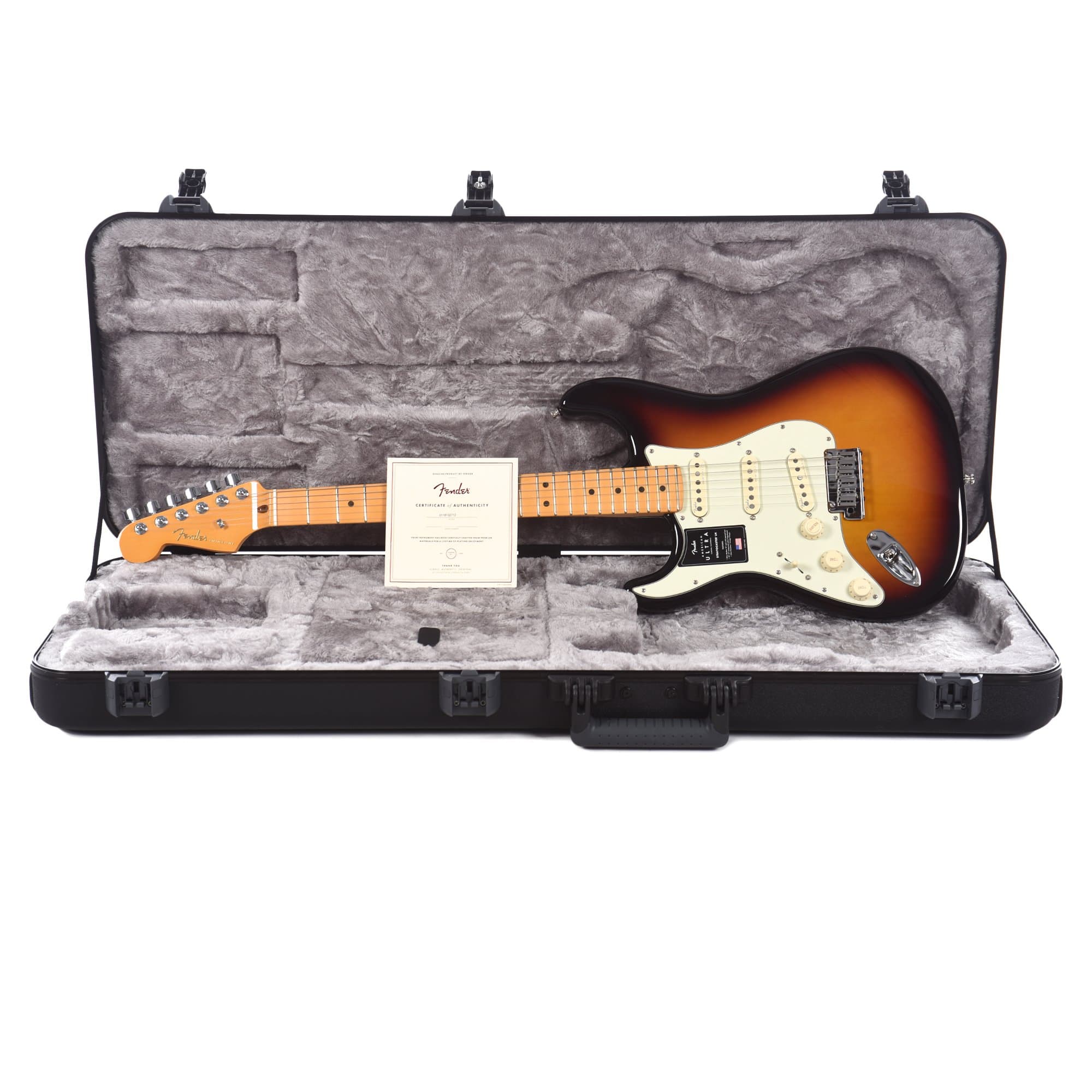 Fender American Ultra Stratocaster Ultraburst LEFTY – Chicago Music ...