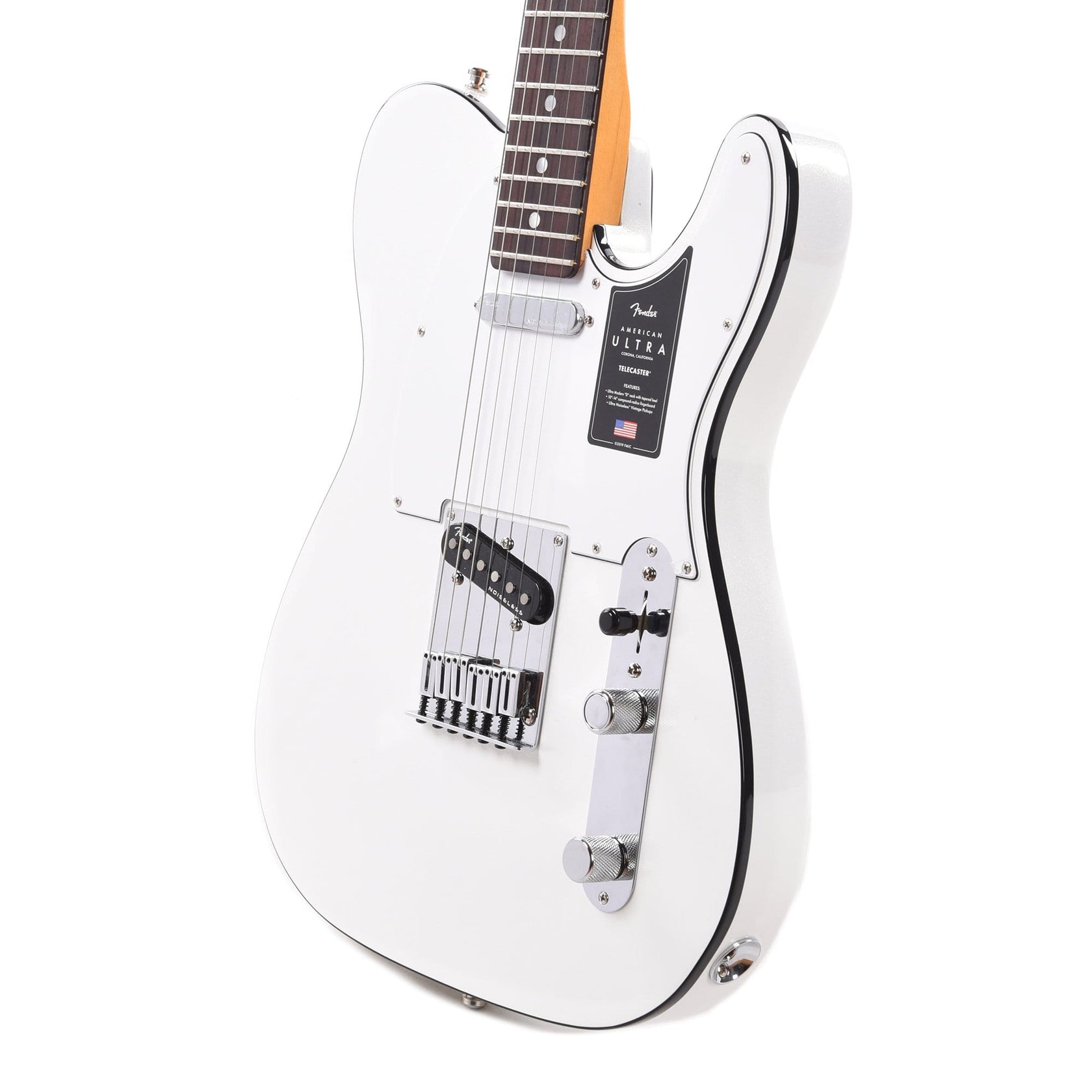 Fender American Ultra Telecaster Arctic Pearl – Chicago Music Exchange