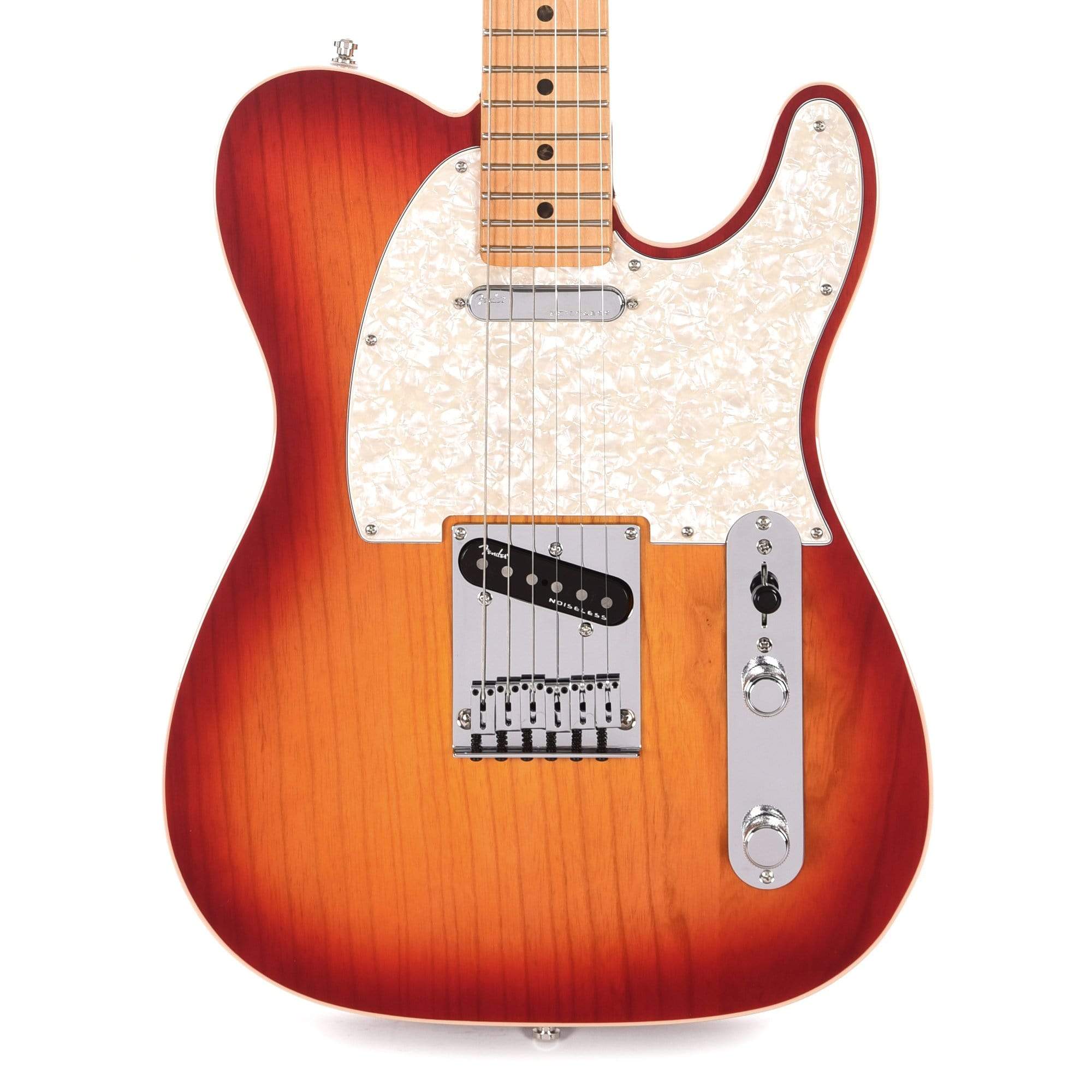 Fender American Ultra Telecaster Plasma Red Burst – Chicago Music Exchange