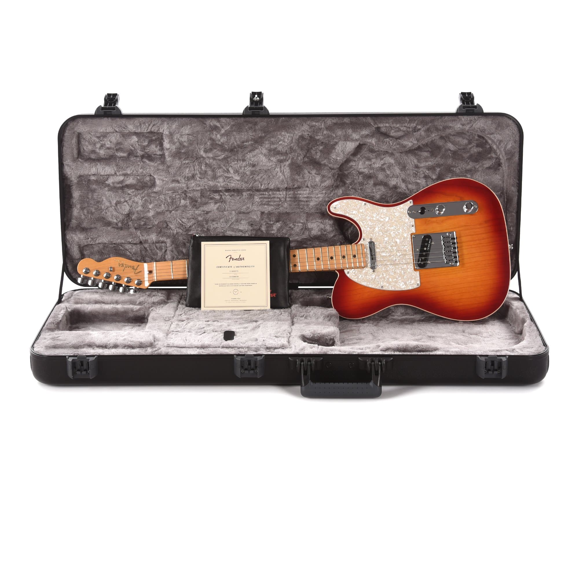 Fender American Ultra Telecaster Plasma Red Burst – Chicago Music Exchange