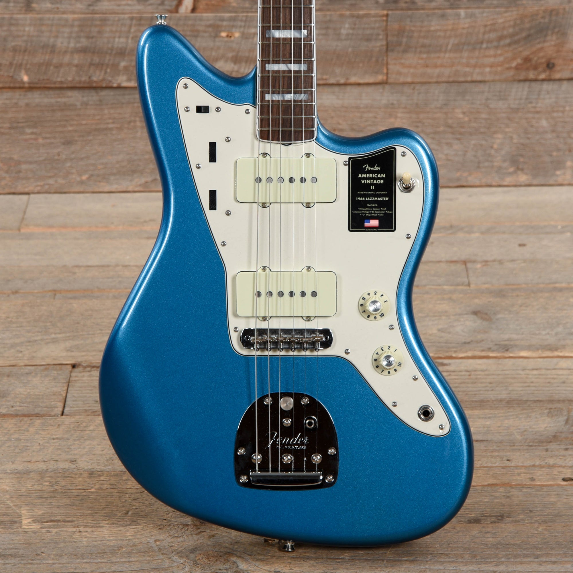 Fender American Vintage II 1966 Jazzmaster Lake Placid Blue – Chicago ...