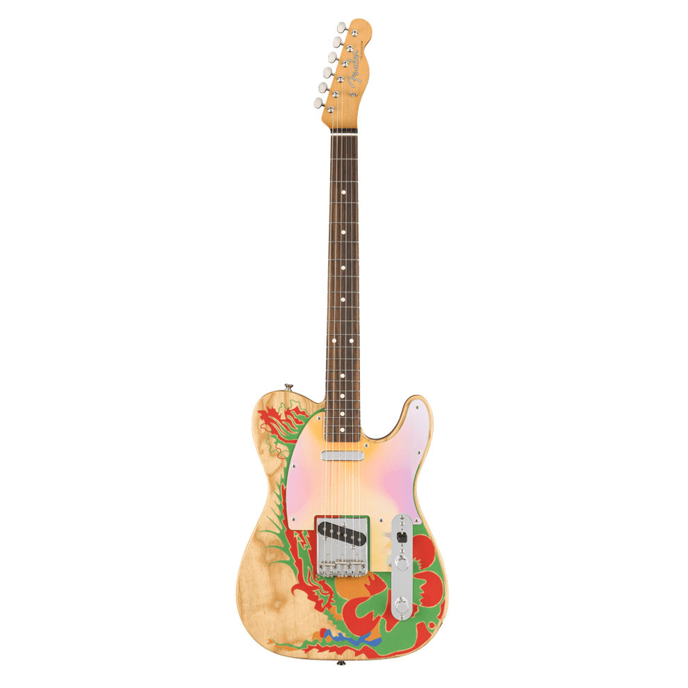 Fender Artist Jimmy Page Telecaster Graphic Natural – Chicago Music ...