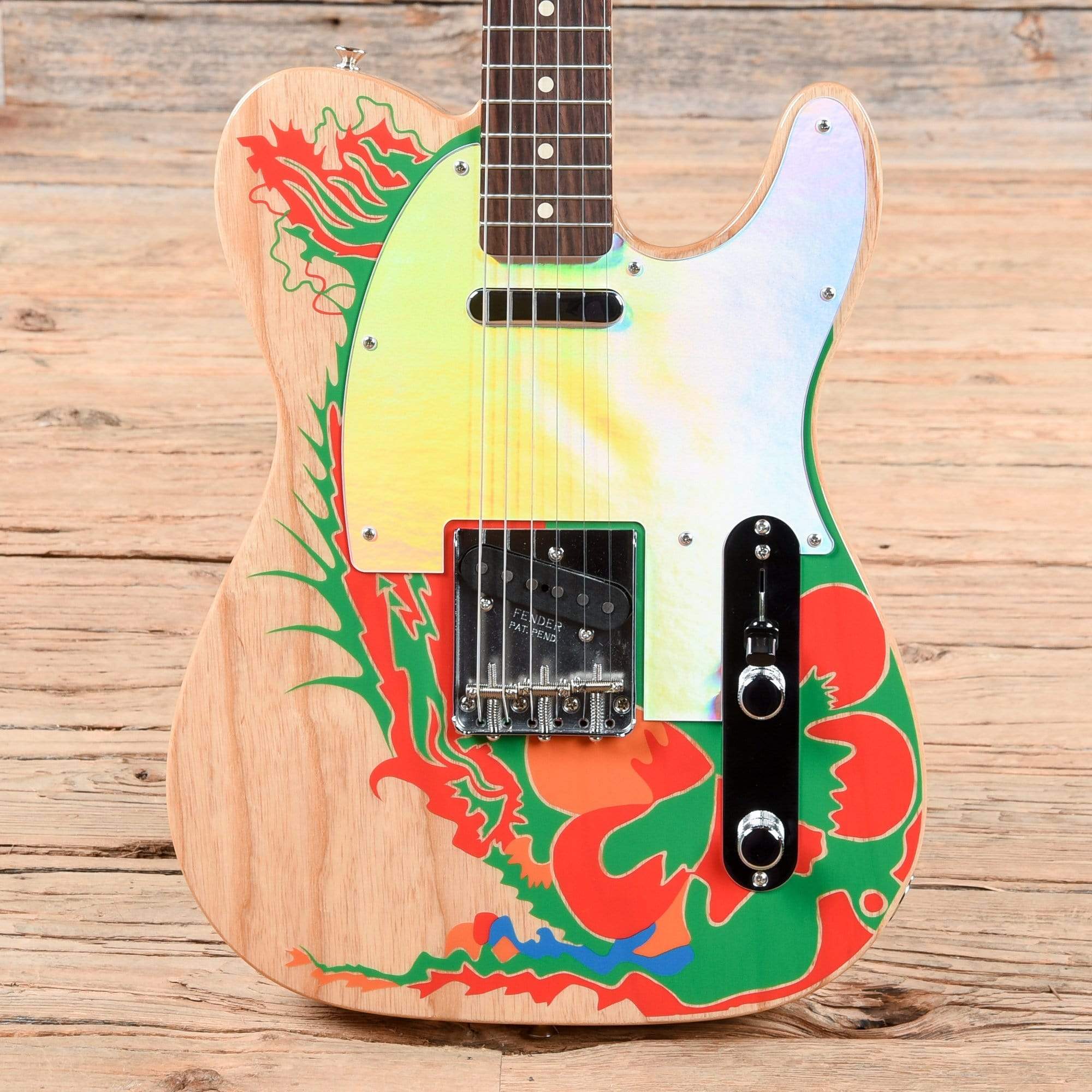 Fender Artist Jimmy Page Telecaster Graphic Natural – Chicago Music ...
