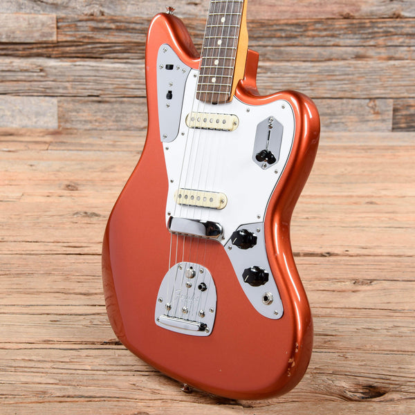 Fender Artist Johnny Marr Jaguar Metallic KO – Chicago Music Exchange