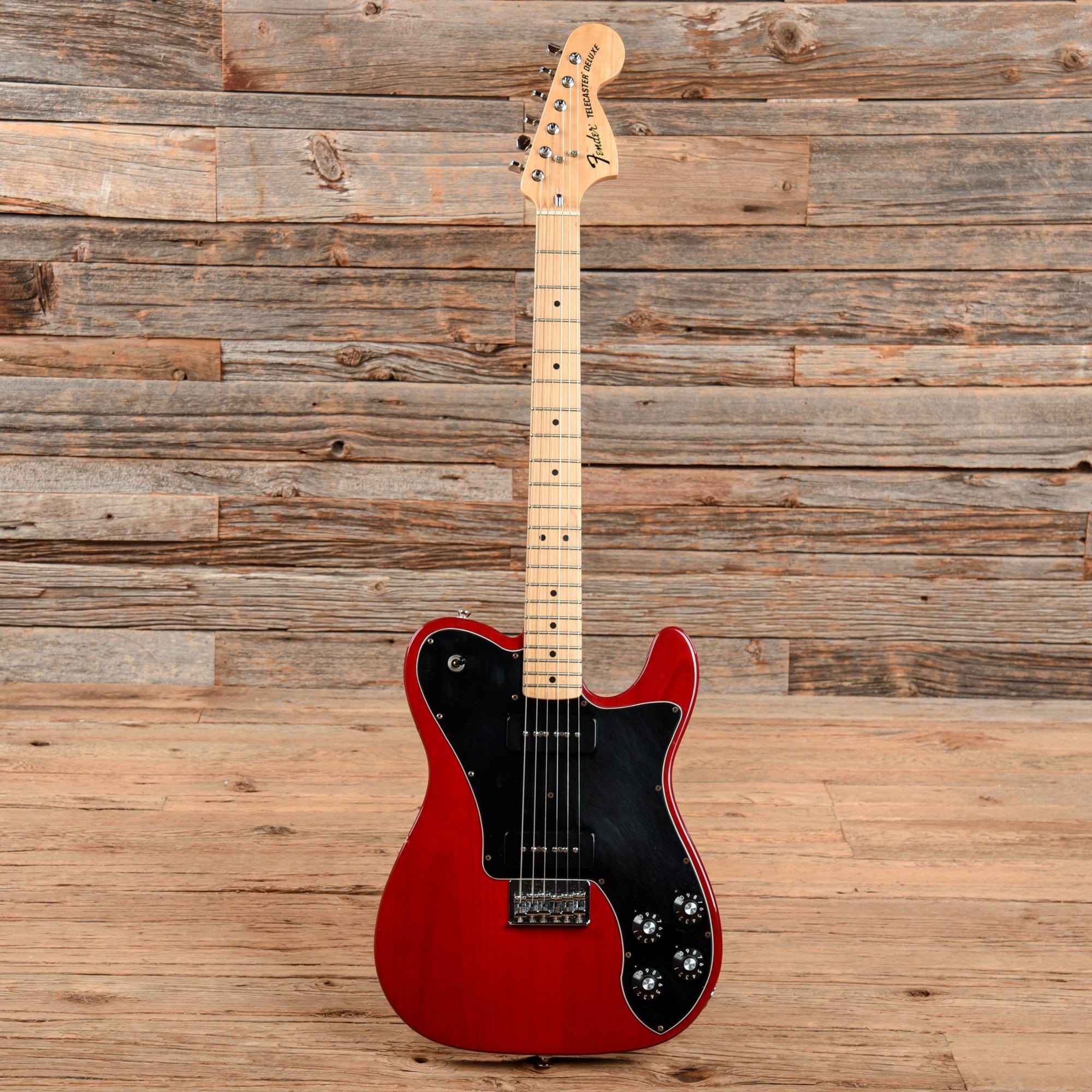 Fender Classic Player Telecaster Deluxe Black Dove Crimson Red Transpa ...