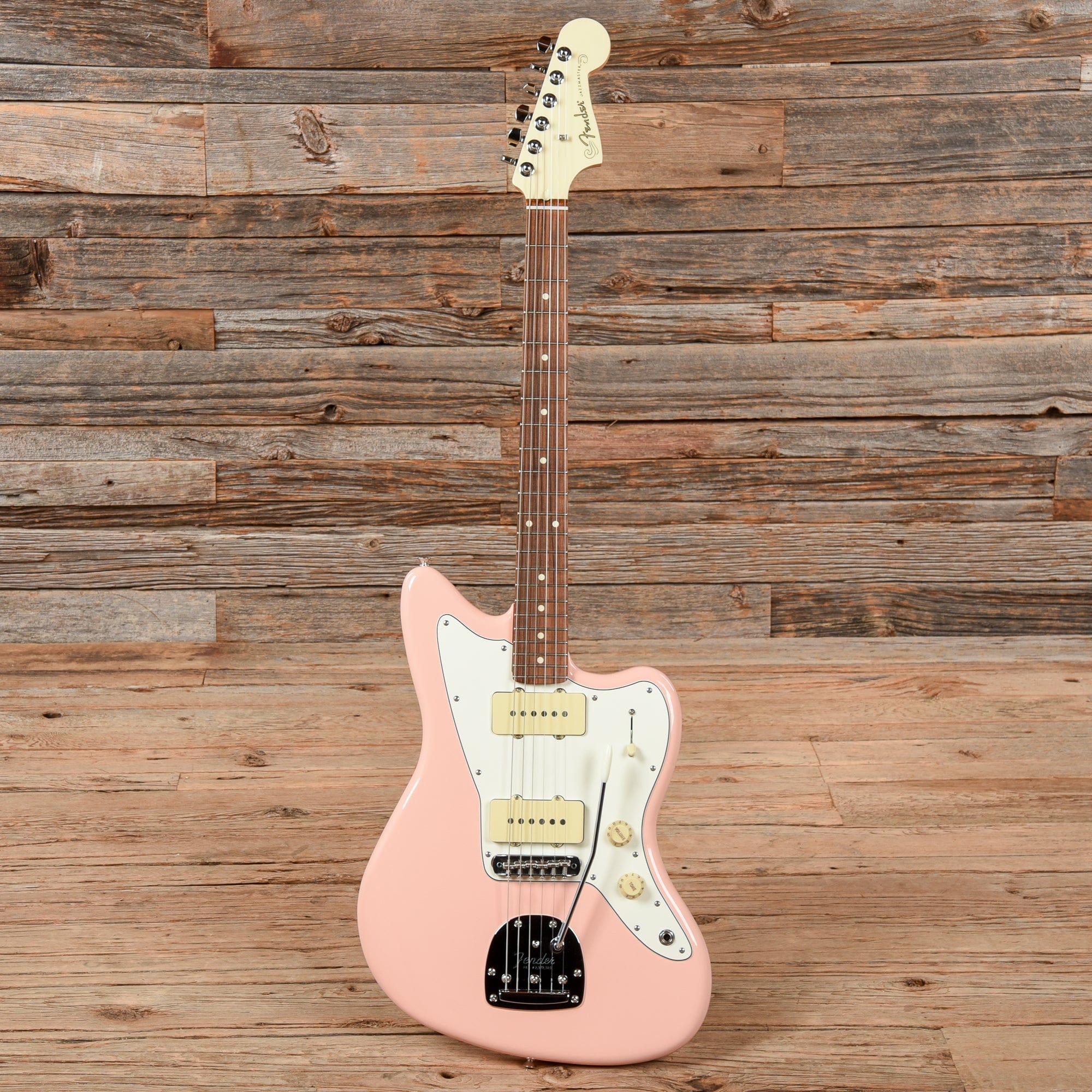 Fender CME Exclusive Player Jazzmaster Shell Pink 2021 – Chicago Music ...