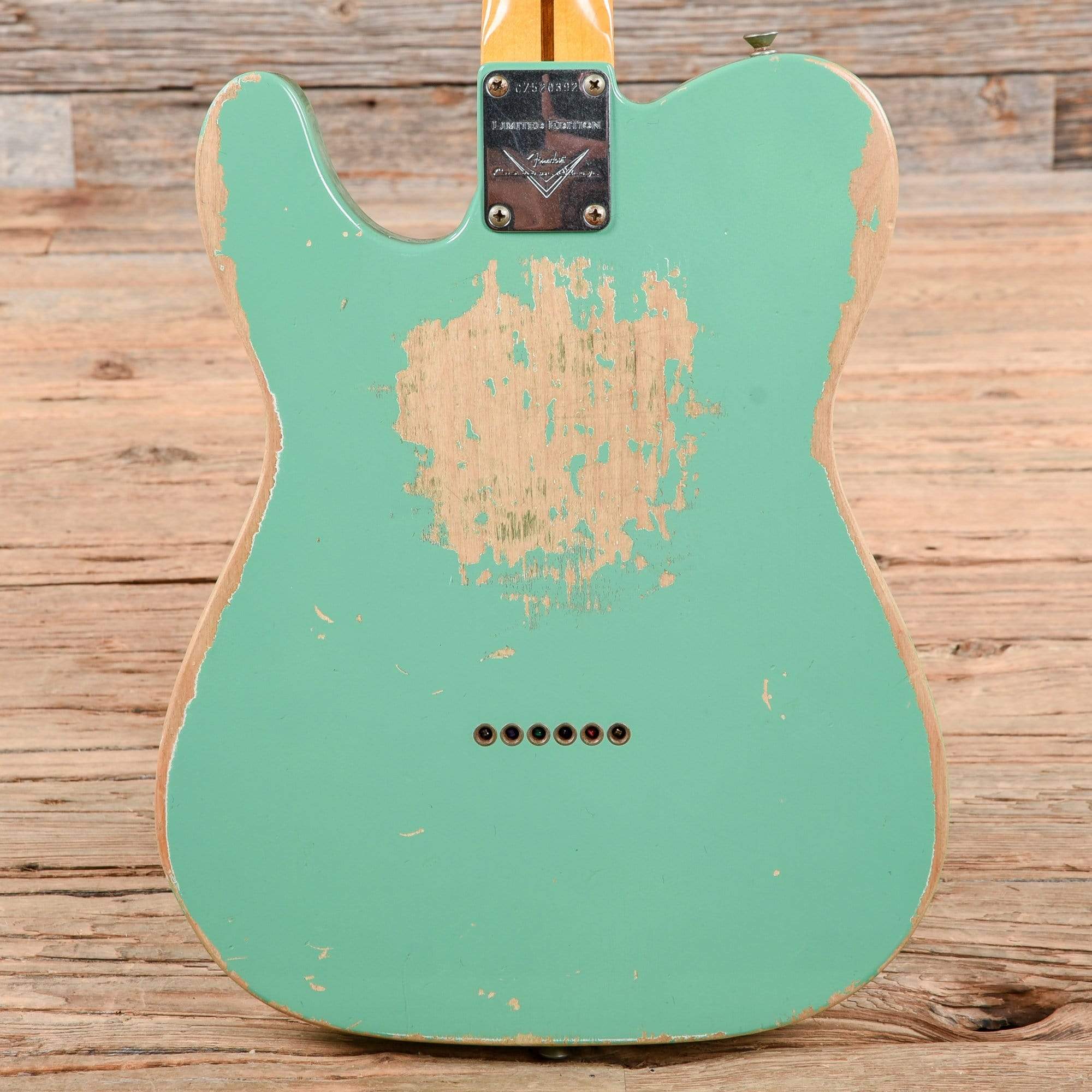 Fender CS Limited Edition 1959 Telecaster Relic Celadon Green 2012 ...