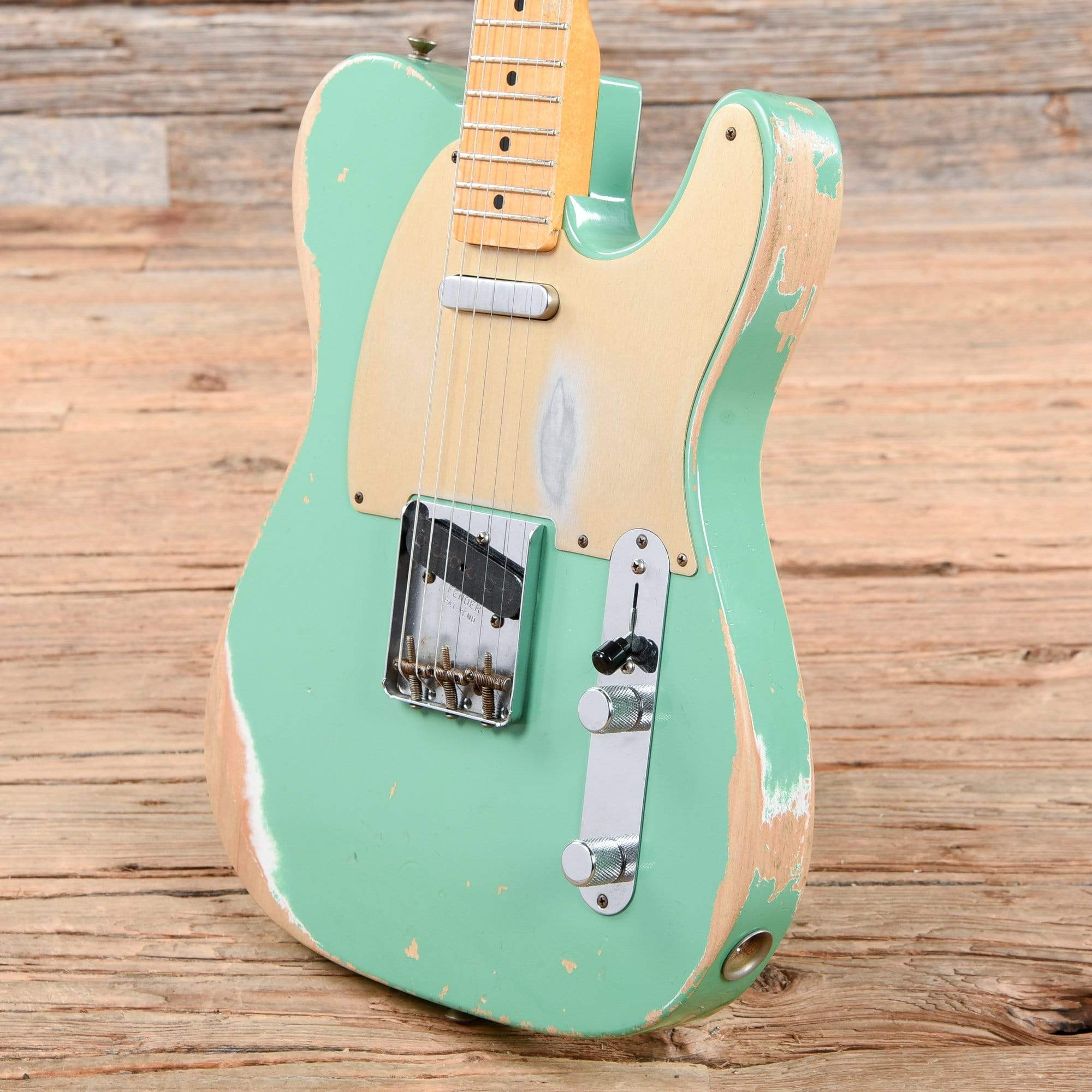 Fender CS Limited Edition 1959 Telecaster Relic Celadon Green 2012 ...