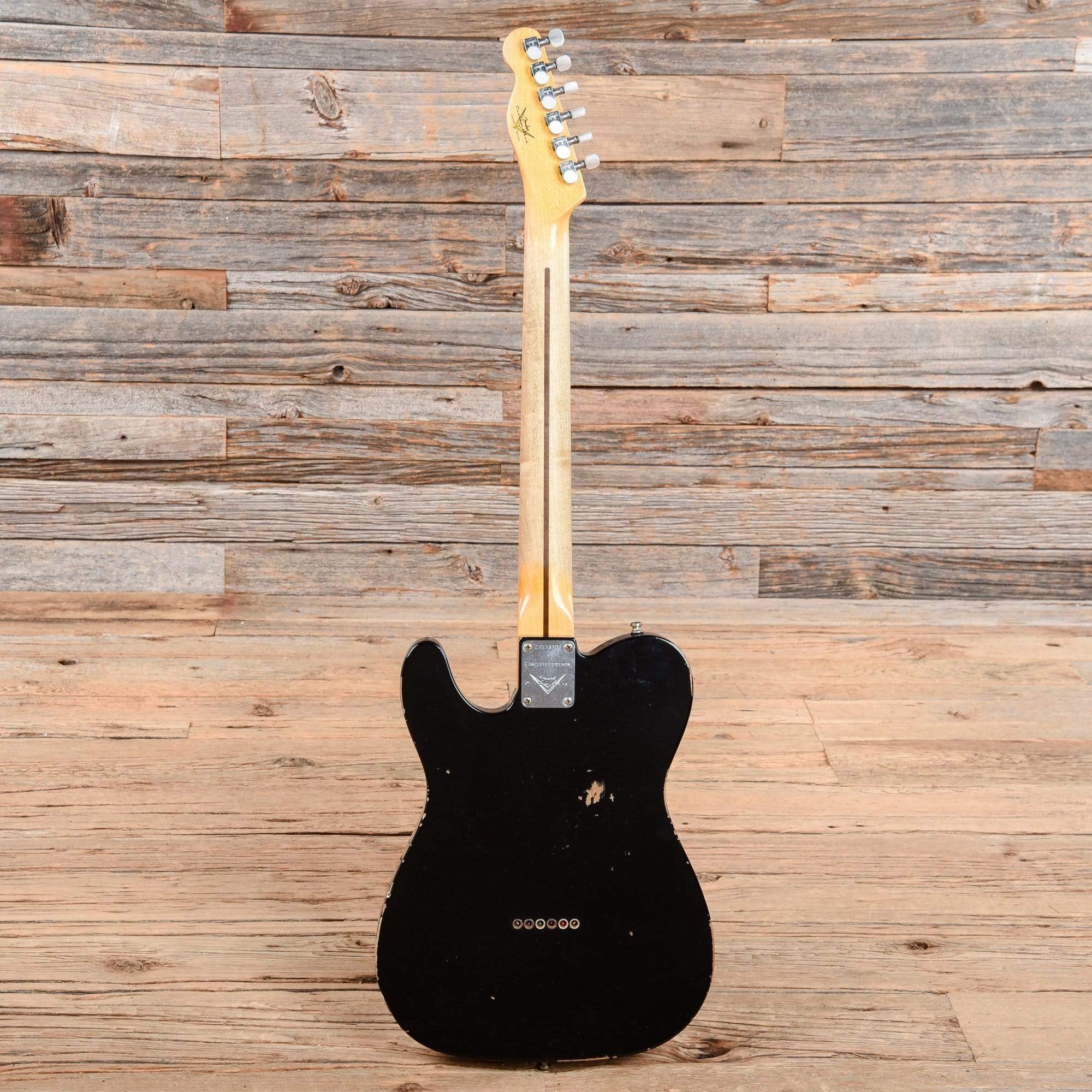 Fender CS Limited Edition Telecaster Caballo Tono Relic Black 2015 ...