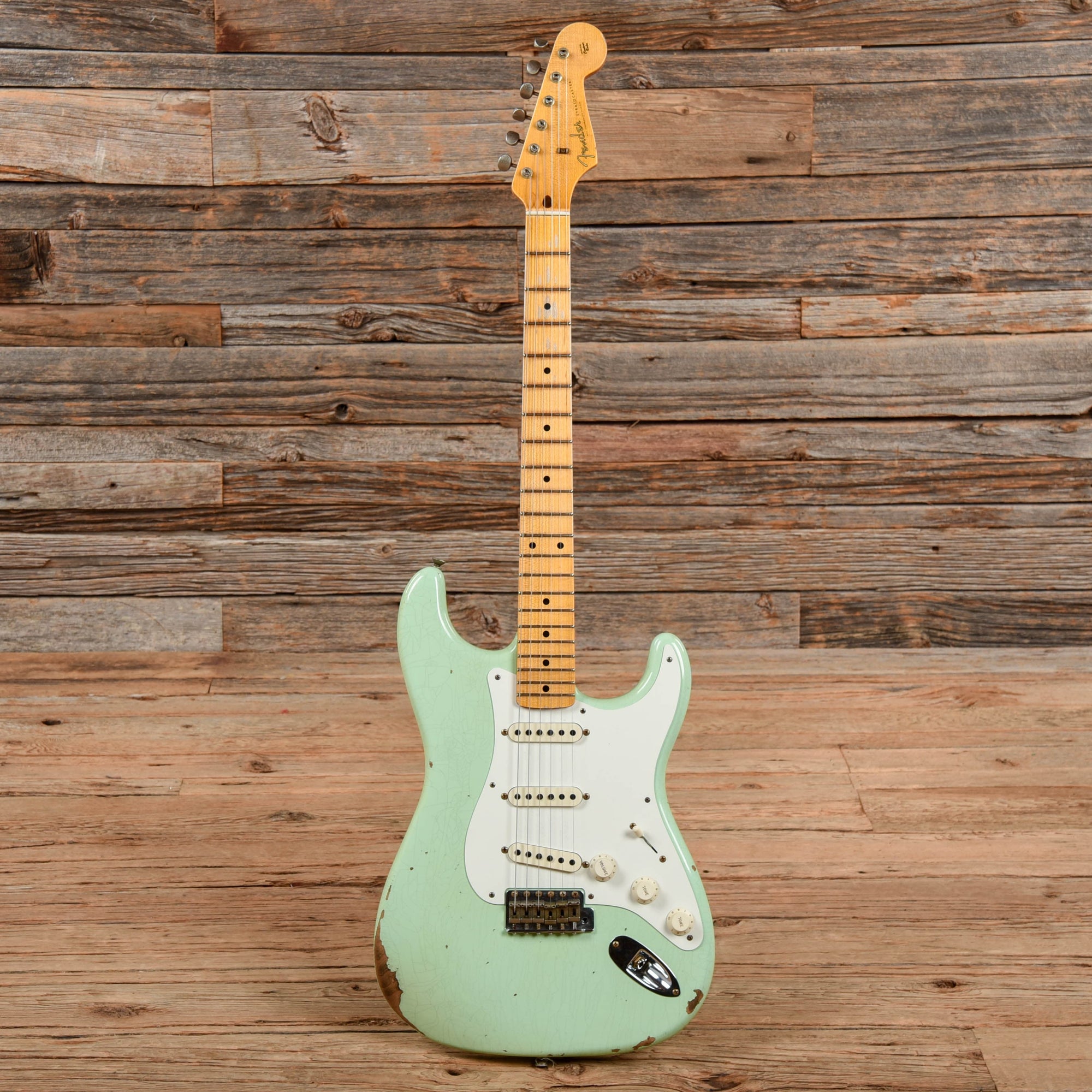 Fender Custom '58 Stratocaster Relic Seafoam Green 2022 – Chicago Music ...