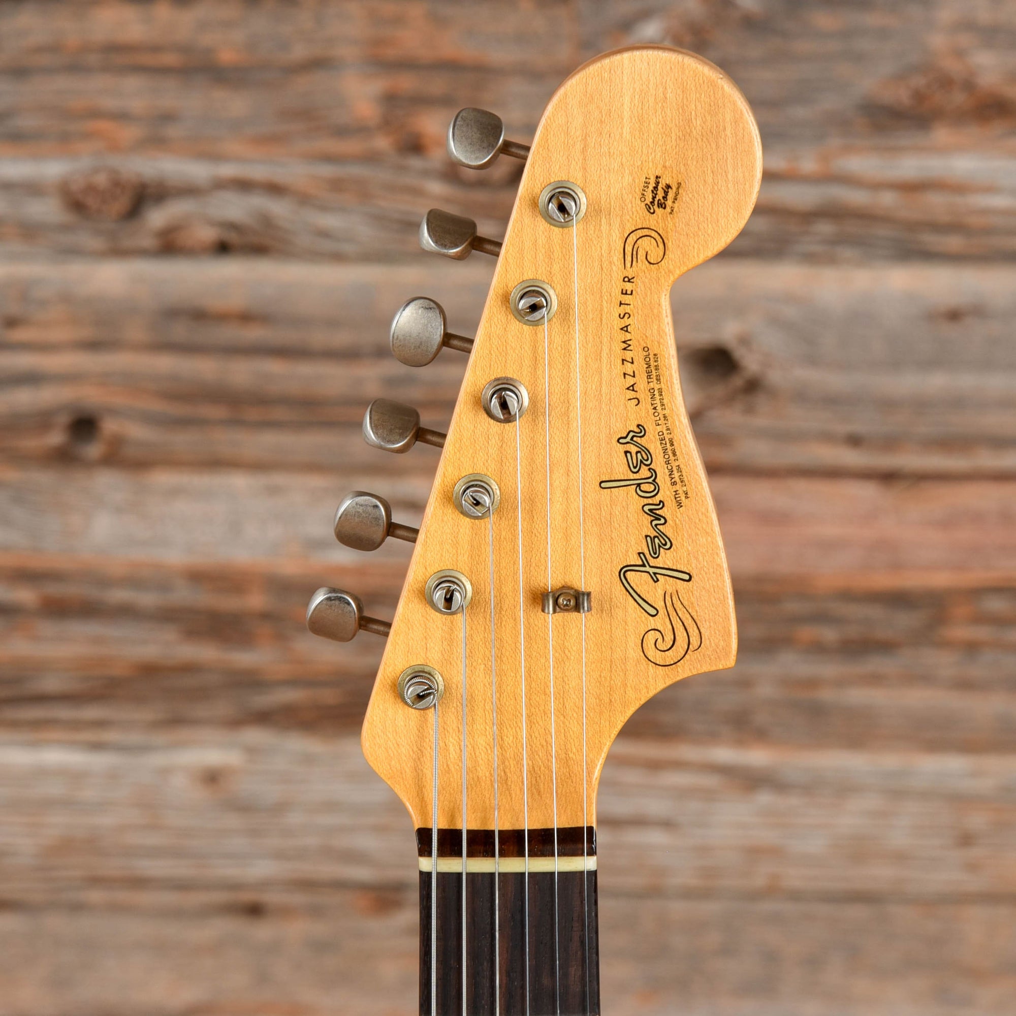 Fender Custom '62 Jazzmaster Journeyman Relic Super Faded Fiesta Red 2 ...