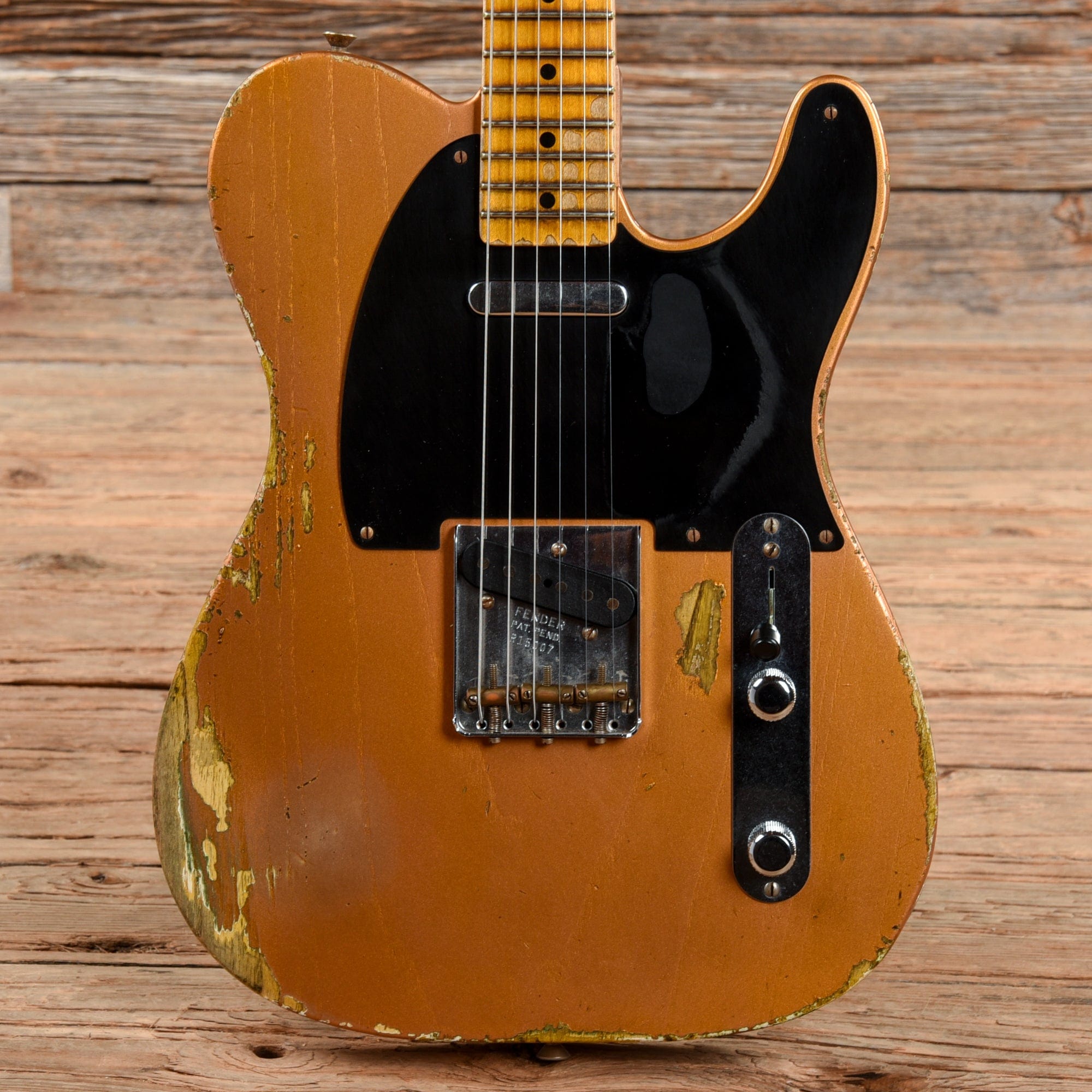 Fender Custom Shop 1951 Telecaster Heavy Relic Aged Copper 2015 ...