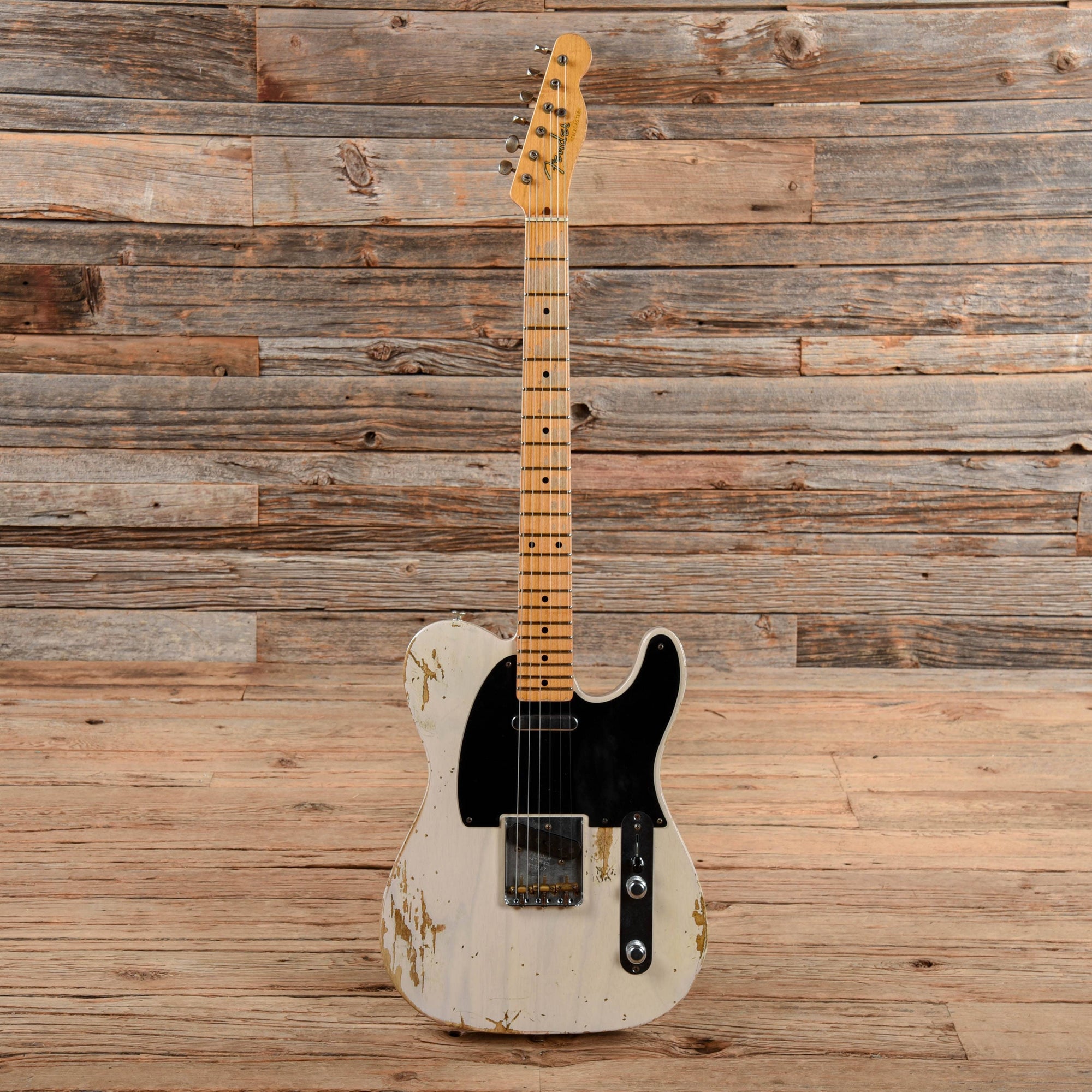 Fender Custom Shop 1953 Telecaster Heavy Relic Aged White Blonde 2013 ...