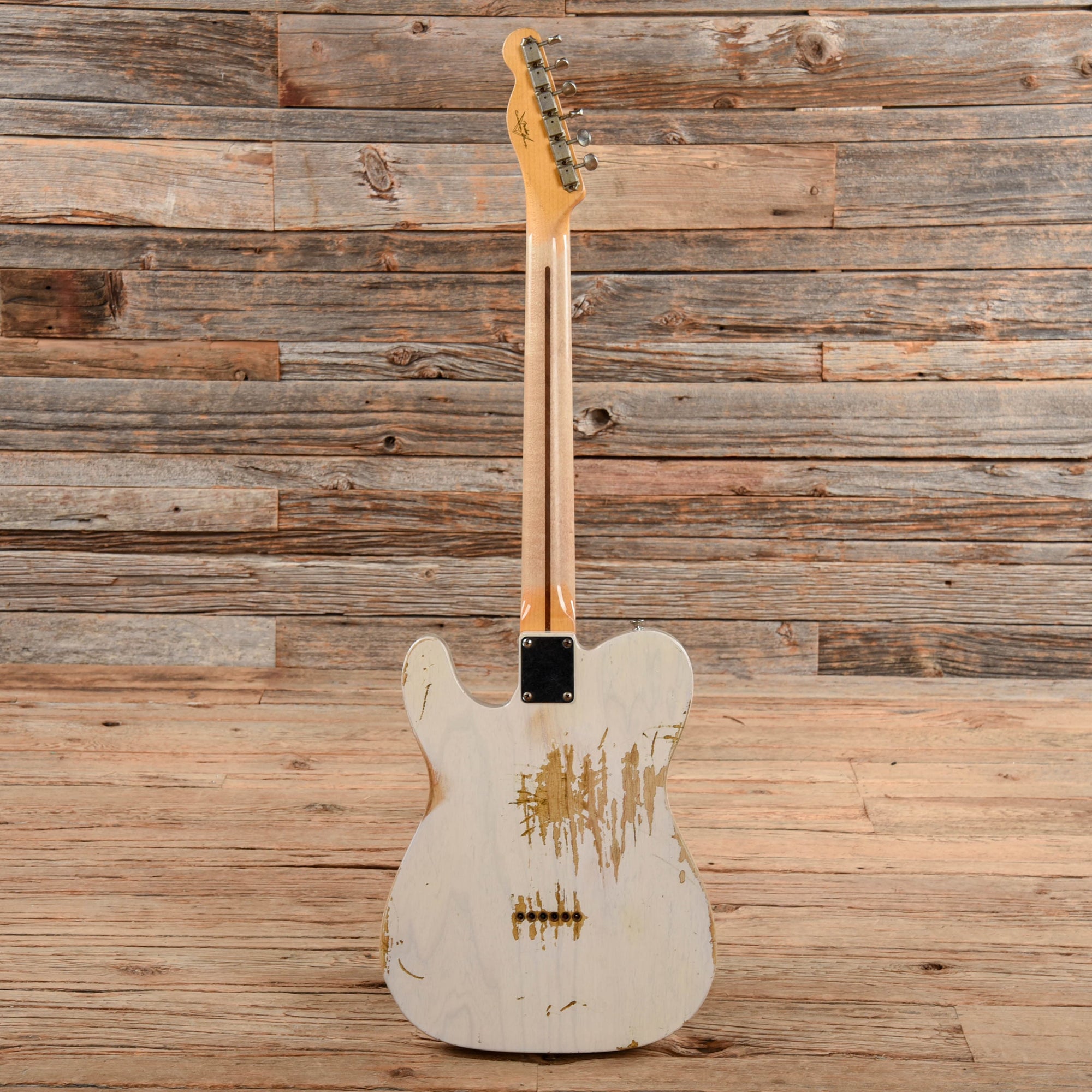 Fender Custom Shop 1953 Telecaster Heavy Relic Aged White Blonde 2013 ...