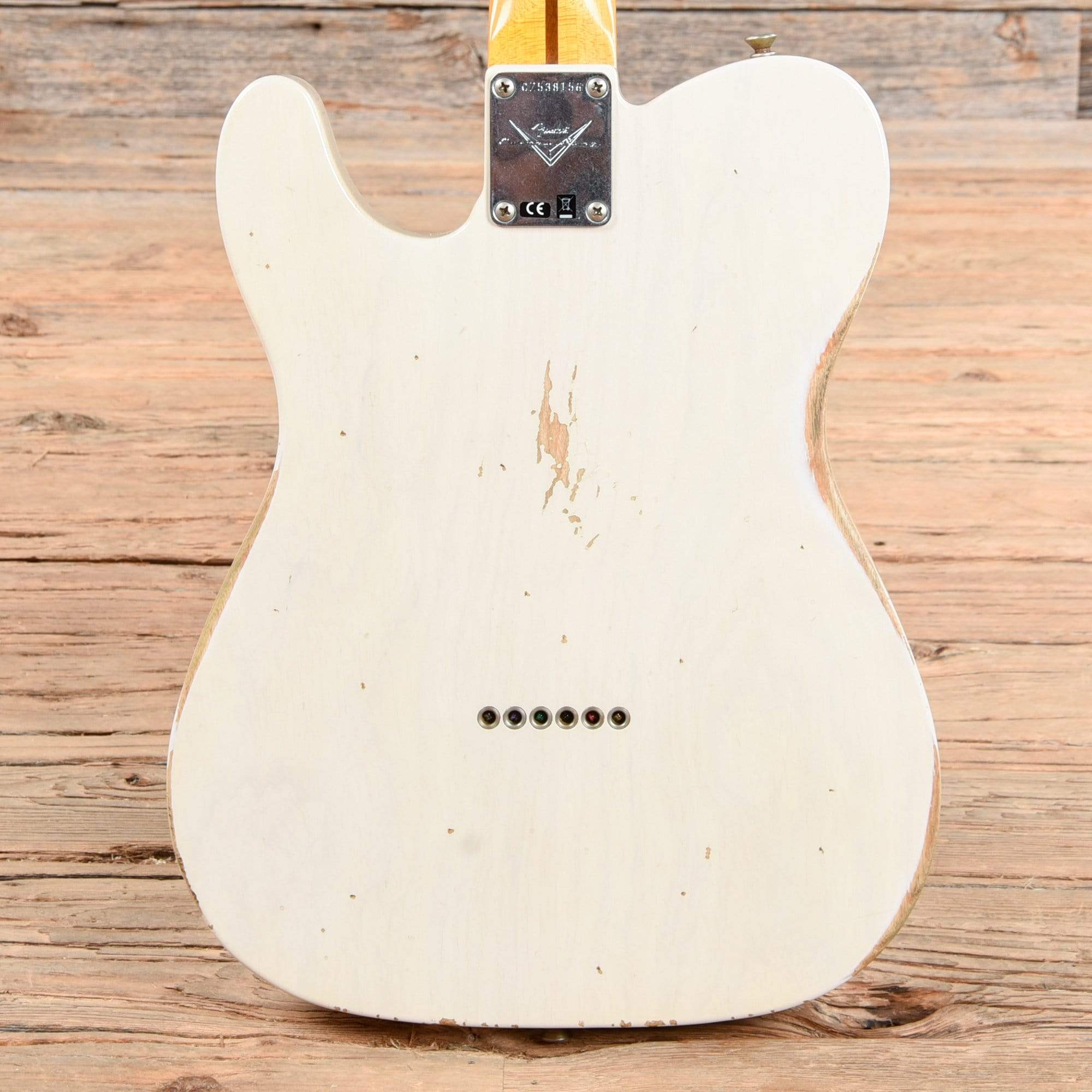 Fender Custom Shop 1954 Telecaster Relic Aged Olympic White – Chicago ...