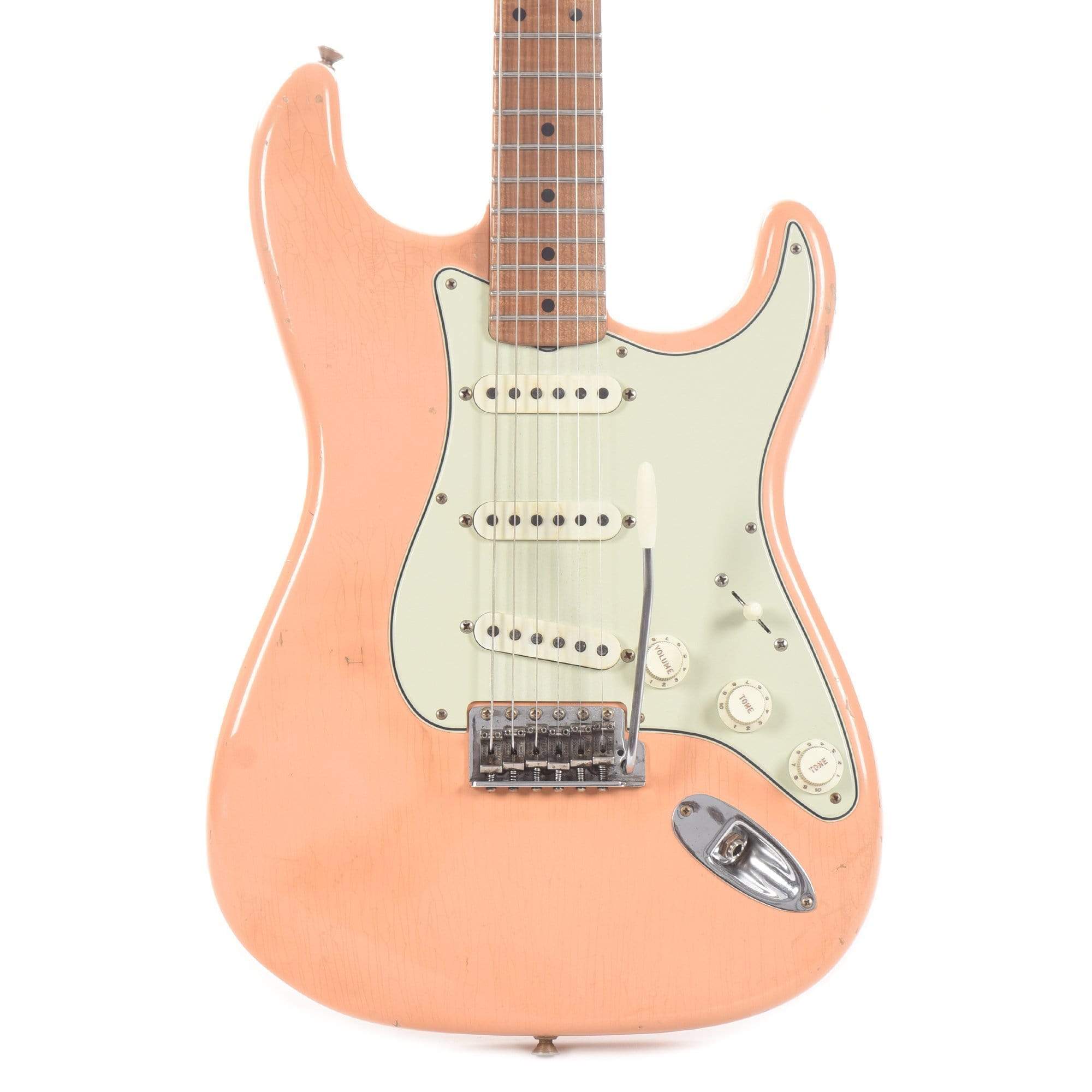 Fender Custom Shop 1958 Stratocaster Relic Shell Pink Master Built By ...