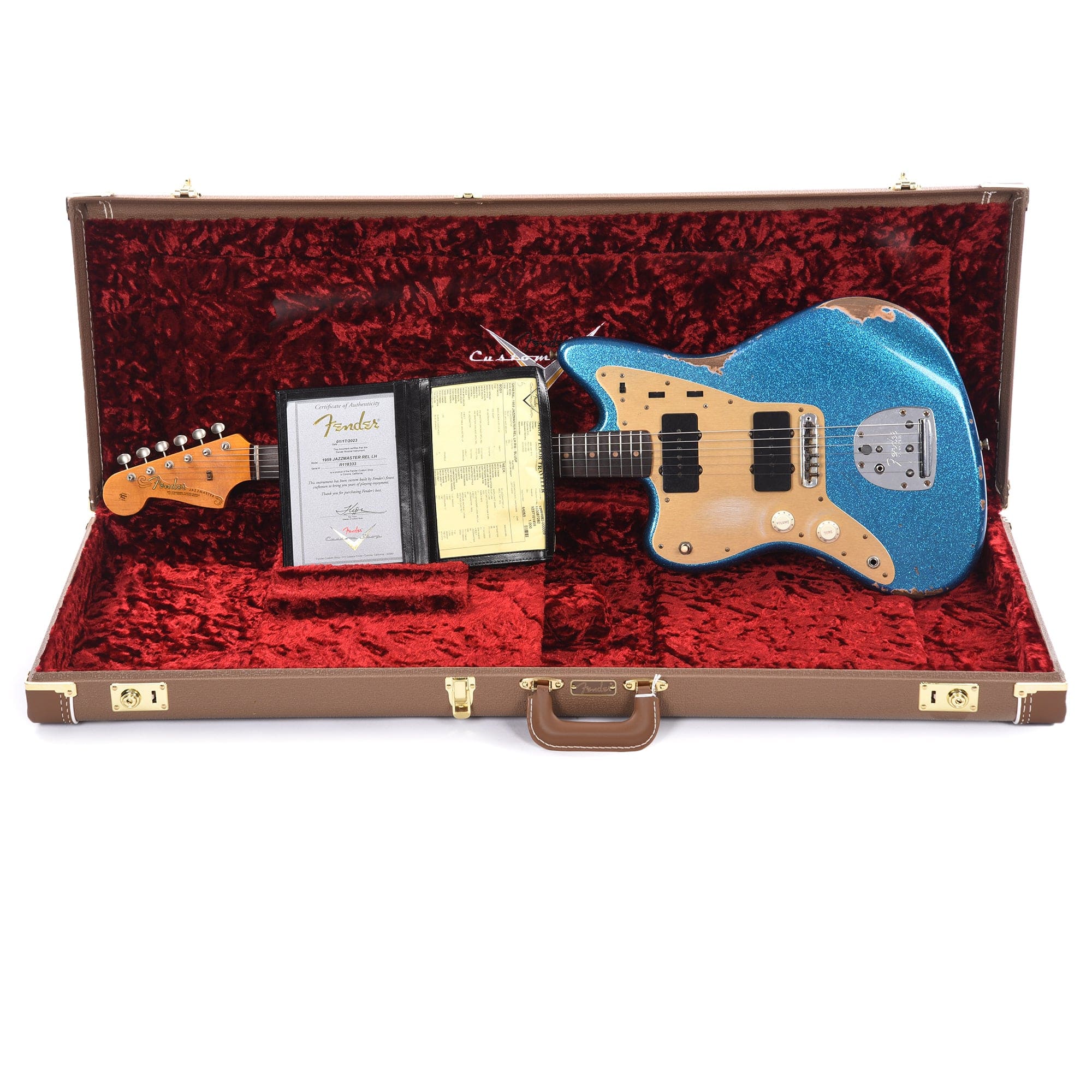 Fender Custom Shop 1959 Jazzmaster "Chicago Special" LEFTY Relic Super ...