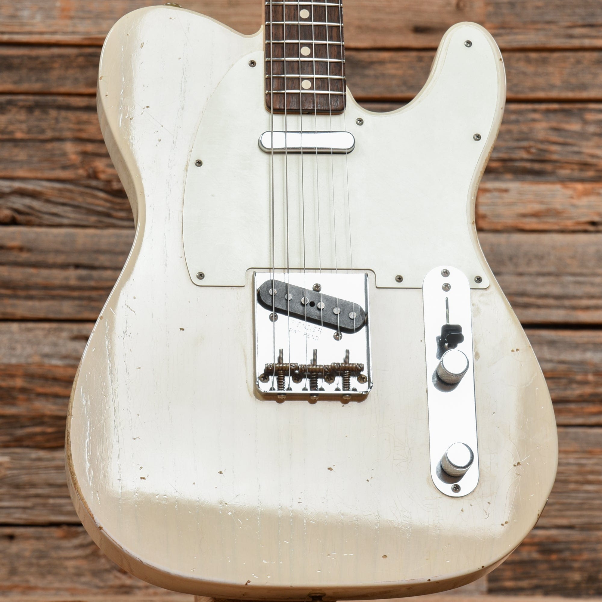 Fender Custom Shop 1959 Telecaster Ash Journeyman Relic Aged White Blo ...