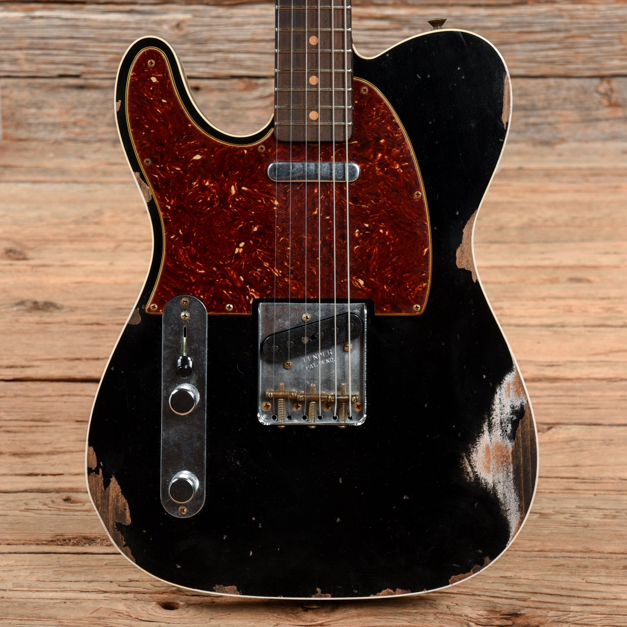 Fender Custom Shop 1959 Telecaster Custom Aged Black 2021 LEFTY ...