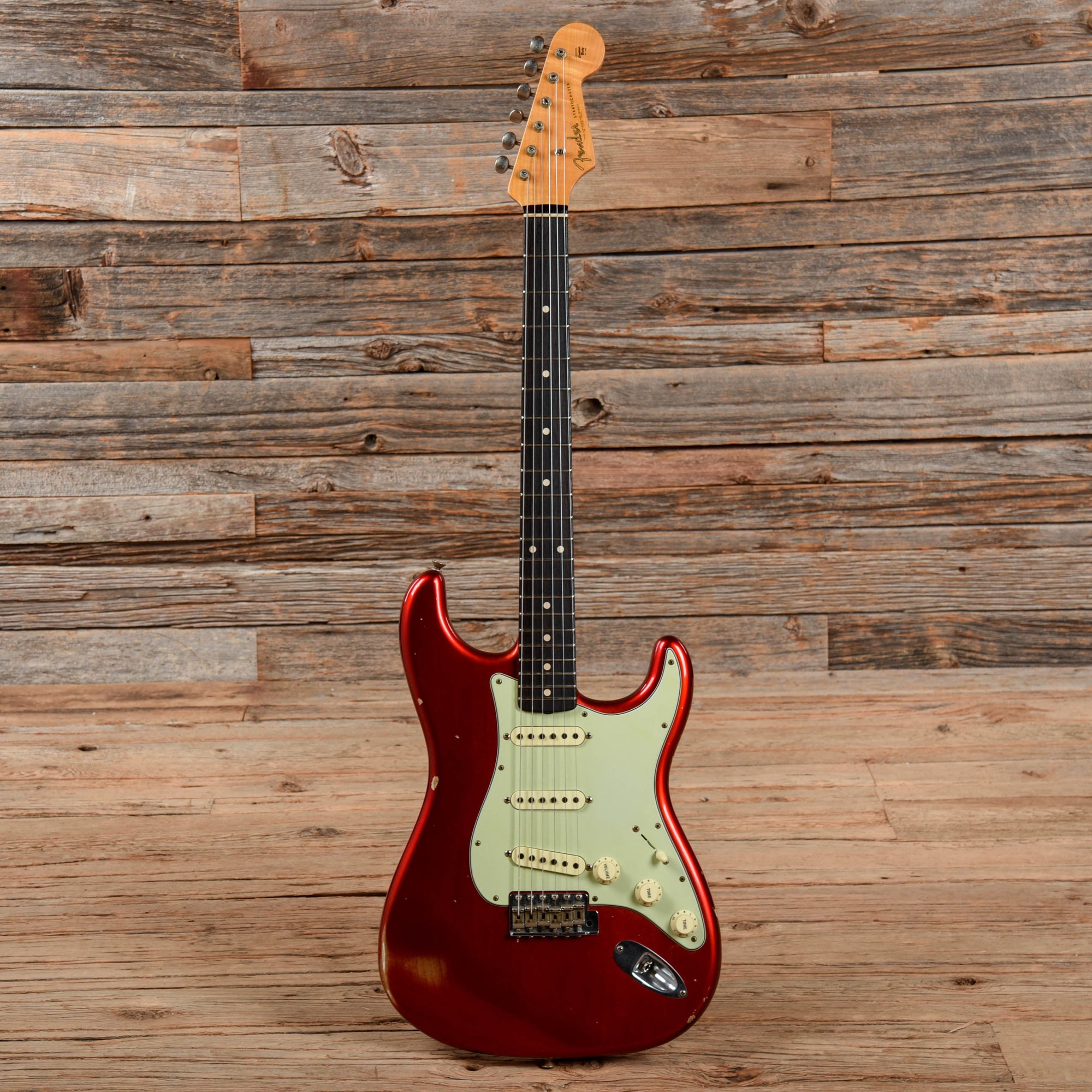 Fender Custom Shop 1961 Stratocaster Relic Candy Apple Red 2016 ...