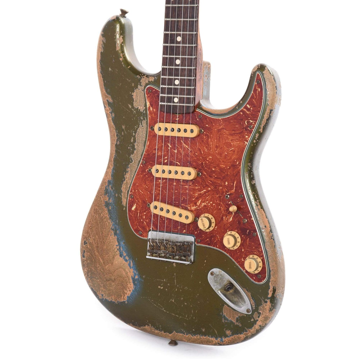Fender Custom Shop 1963 Stratocaster Hardtail Heavy Relic Super Aged L ...