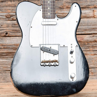 Fender Custom Shop 1963 Telecaster Relic Black 2005 – Chicago Music ...