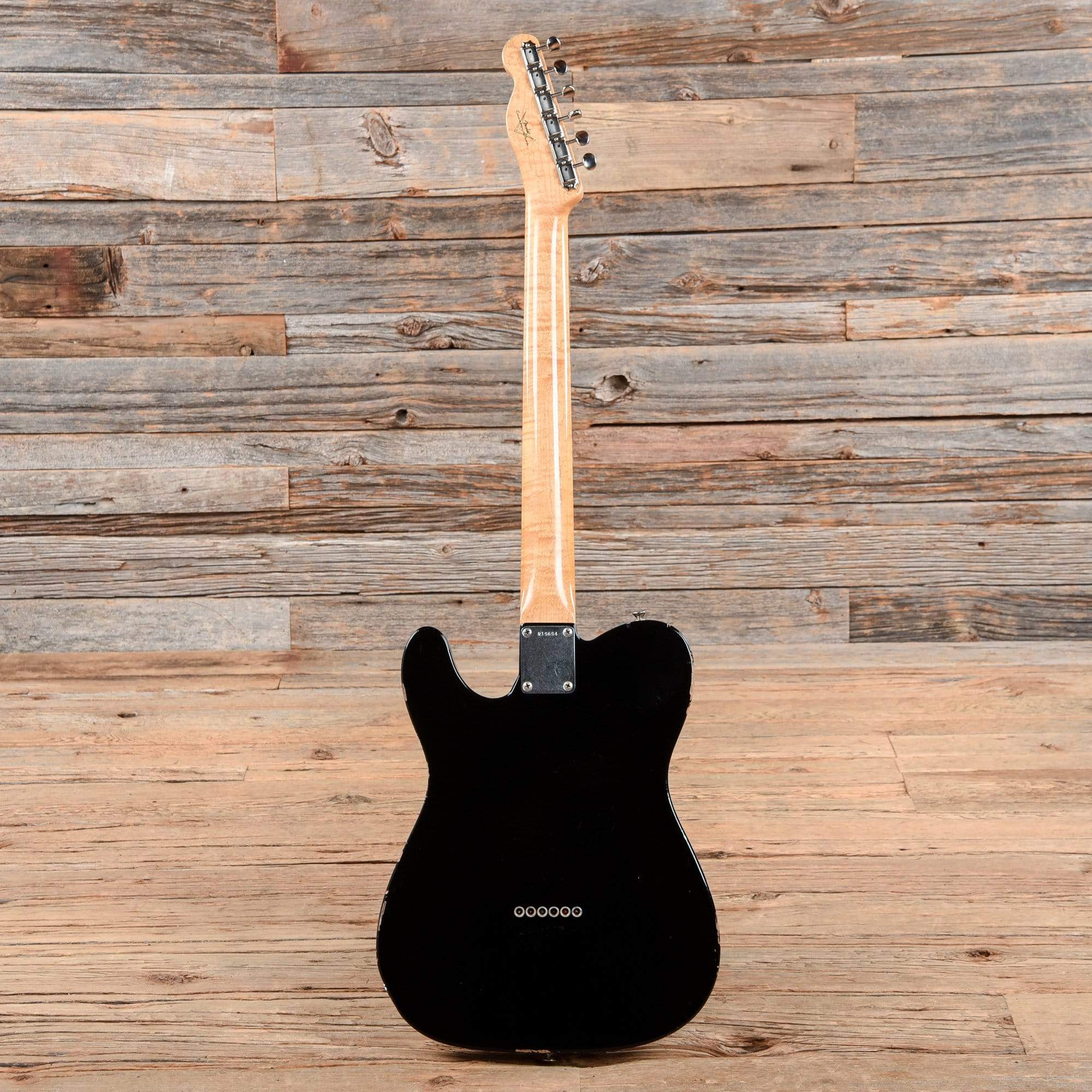 Fender Custom Shop 1963 Telecaster Relic Black 2005 – Chicago Music ...