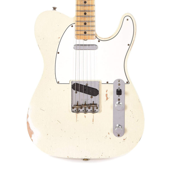 Fender Custom Shop 1967 Telecaster Relic Aged Olympic White Master Bui ...