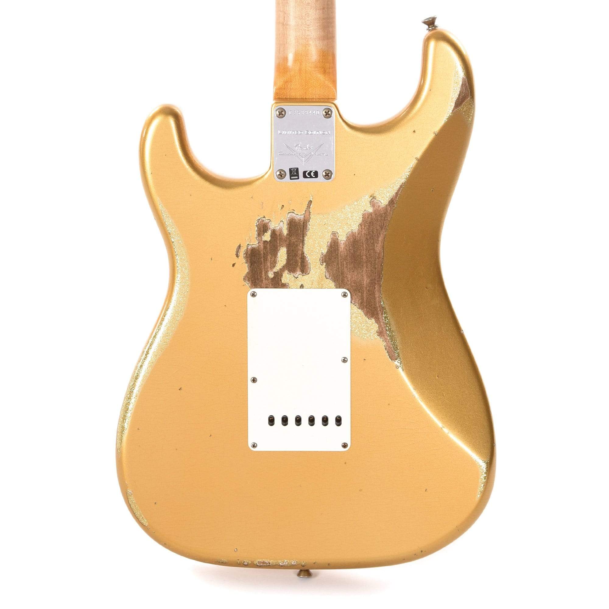 Fender Custom Shop 2017 Collection Stratocaster Relic Aztec Gold/Gold ...