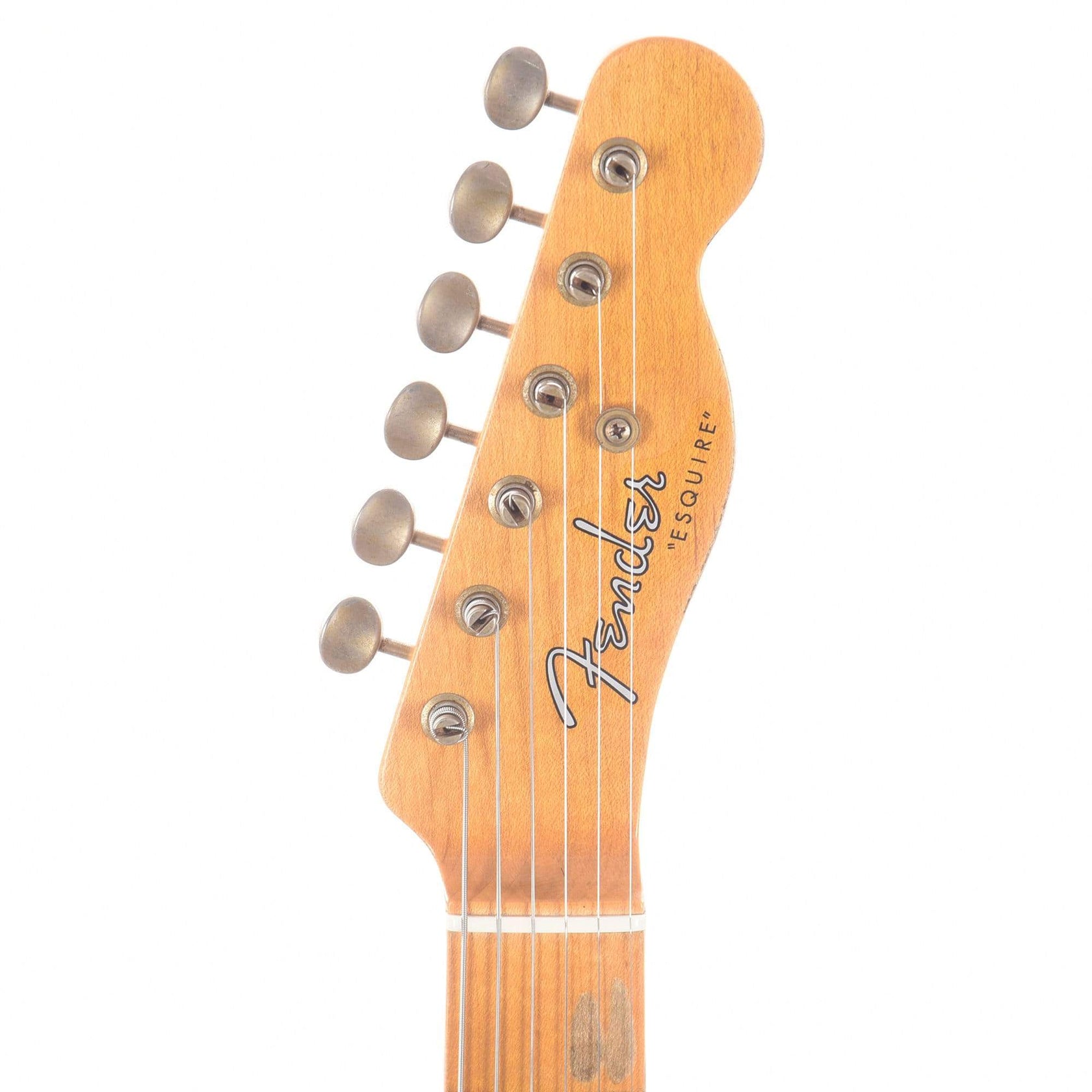 Fender Custom Shop 2020 Limited Edition Roasted Pine Double Esquire Re – Chicago Music Exchange