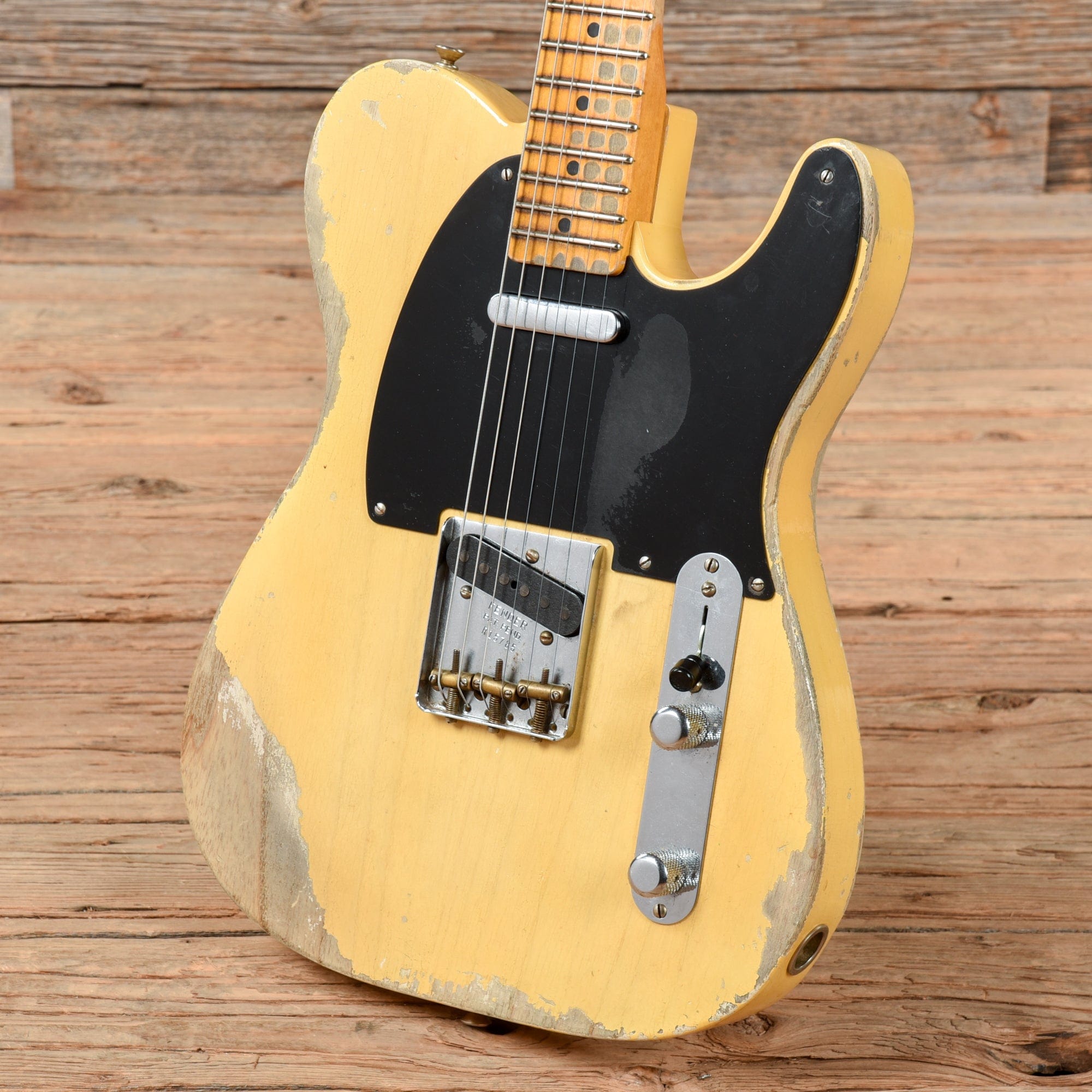 Fender Custom Shop 51 Telecaster Reissue Relic Butterscotch 2017 – Chicago Music Exchange