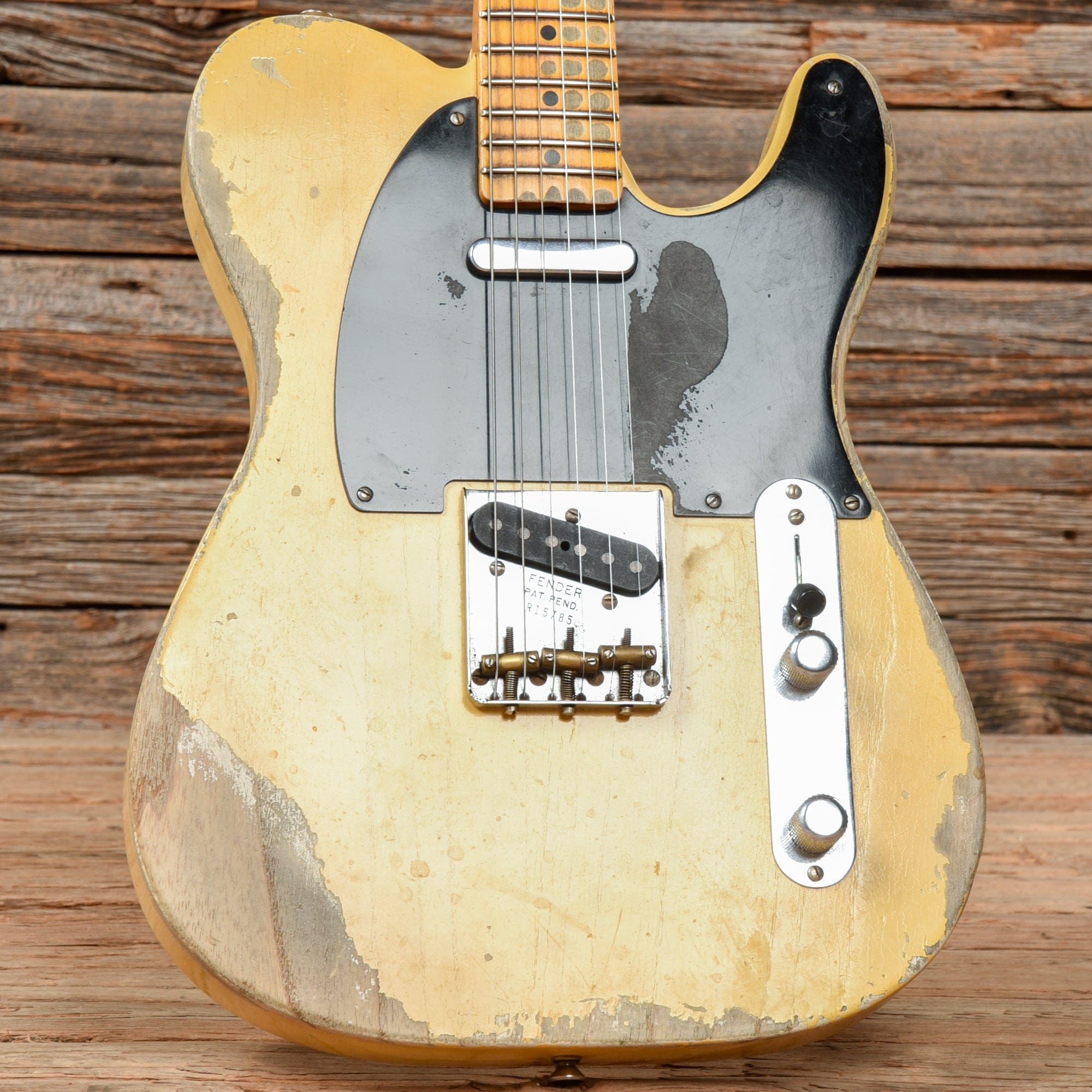 Fender Custom Shop 51 Telecaster Reissue Relic Butterscotch 2017 ...