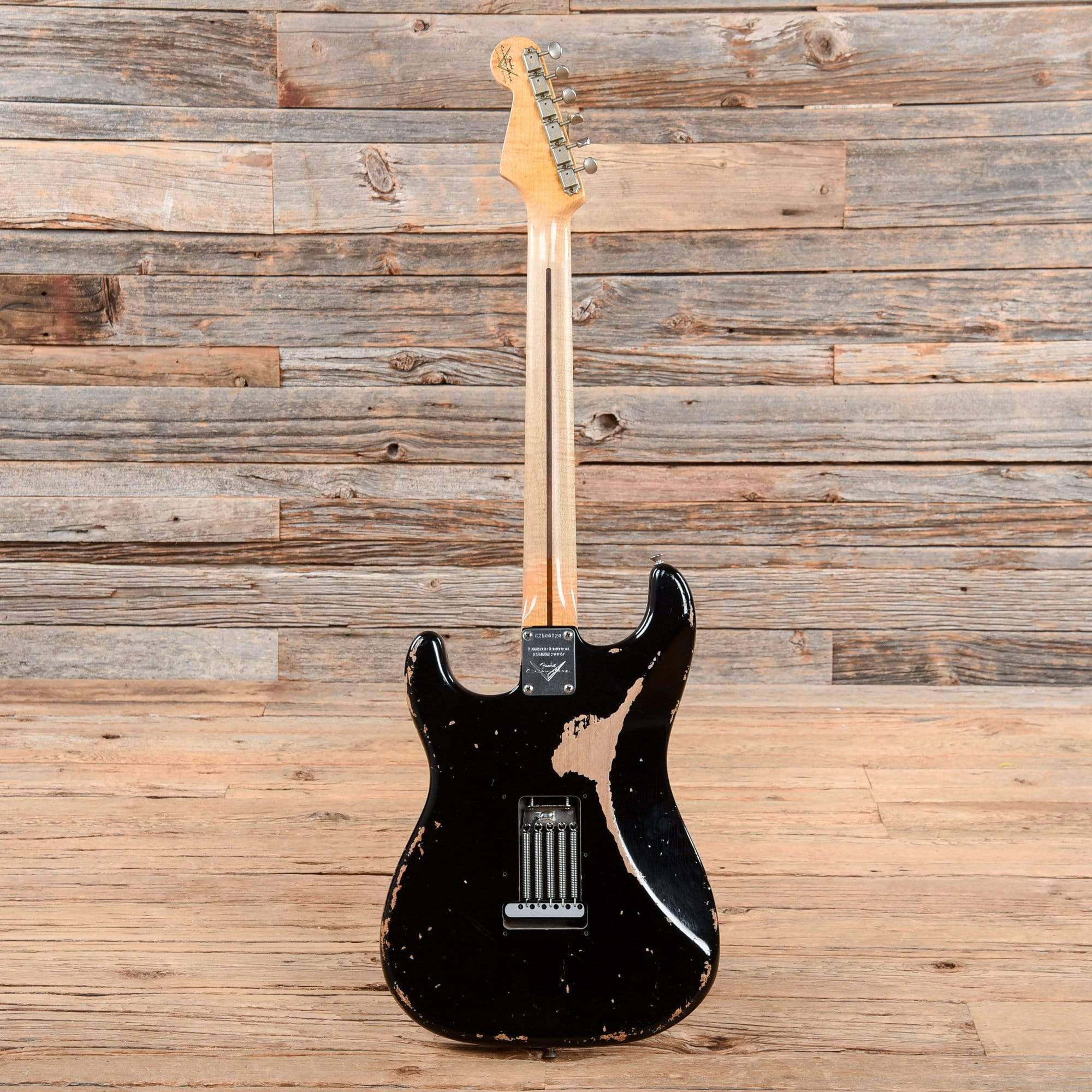 Fender Custom Shop '57 Stratocaster Heavy Relic Black 2007 – Chicago ...