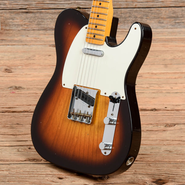 Fender Custom Shop ‘58 Telecaster Journeyman Relic Wide Fade 3-Tone Su ...