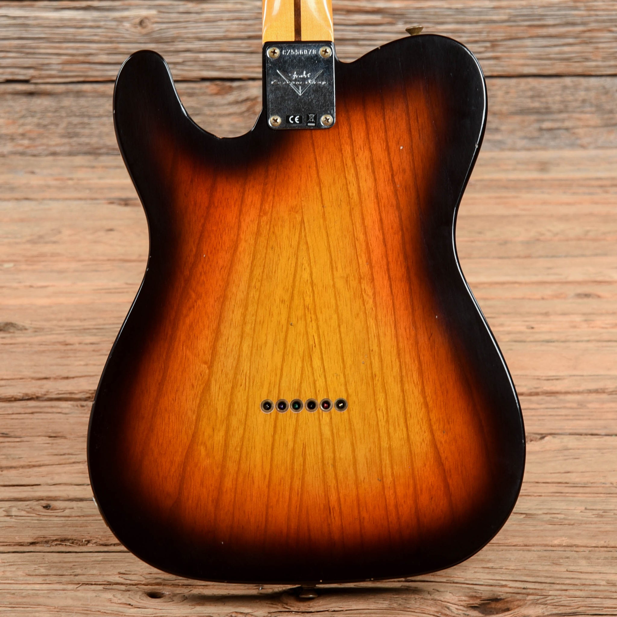 Fender Custom Shop ‘58 Telecaster Journeyman Relic Wide Fade 3-Tone Su ...