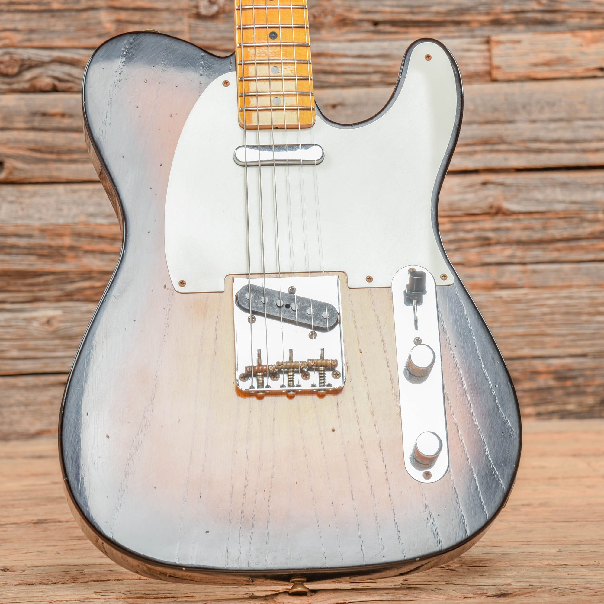 Fender Custom Shop ‘58 Telecaster Journeyman Relic Wide Fade 3-Tone Su ...