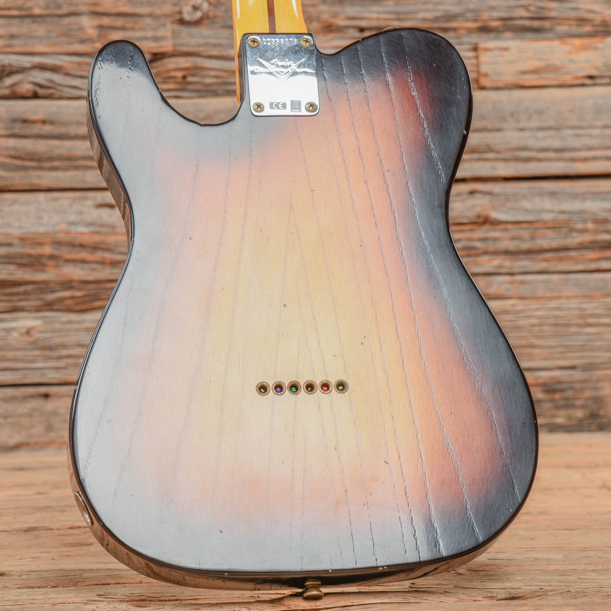 Fender Custom Shop ‘58 Telecaster Journeyman Relic Wide Fade 3-Tone Su ...