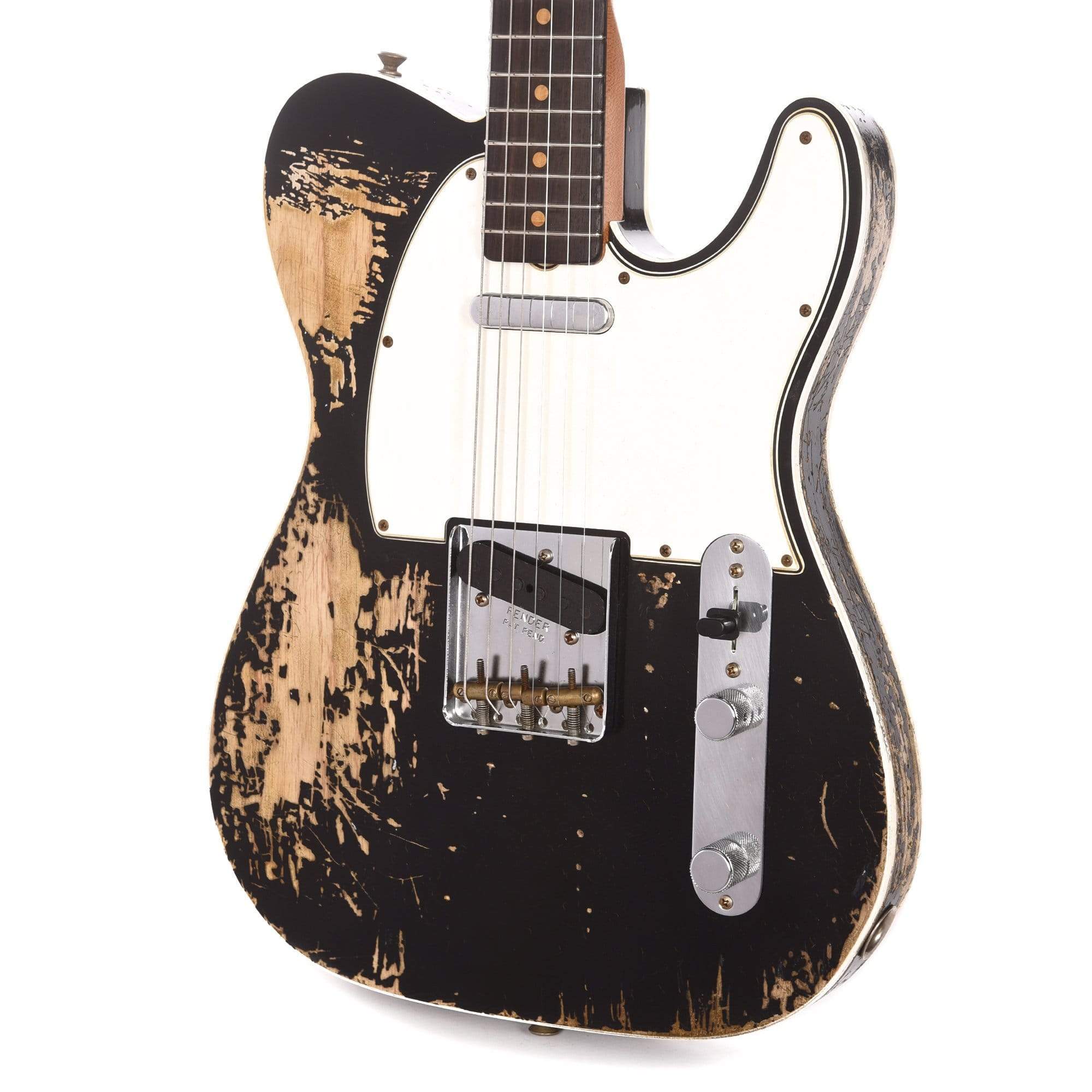 Fender Custom Shop 60s Telecaster Custom Relic Black Master Built by P ...