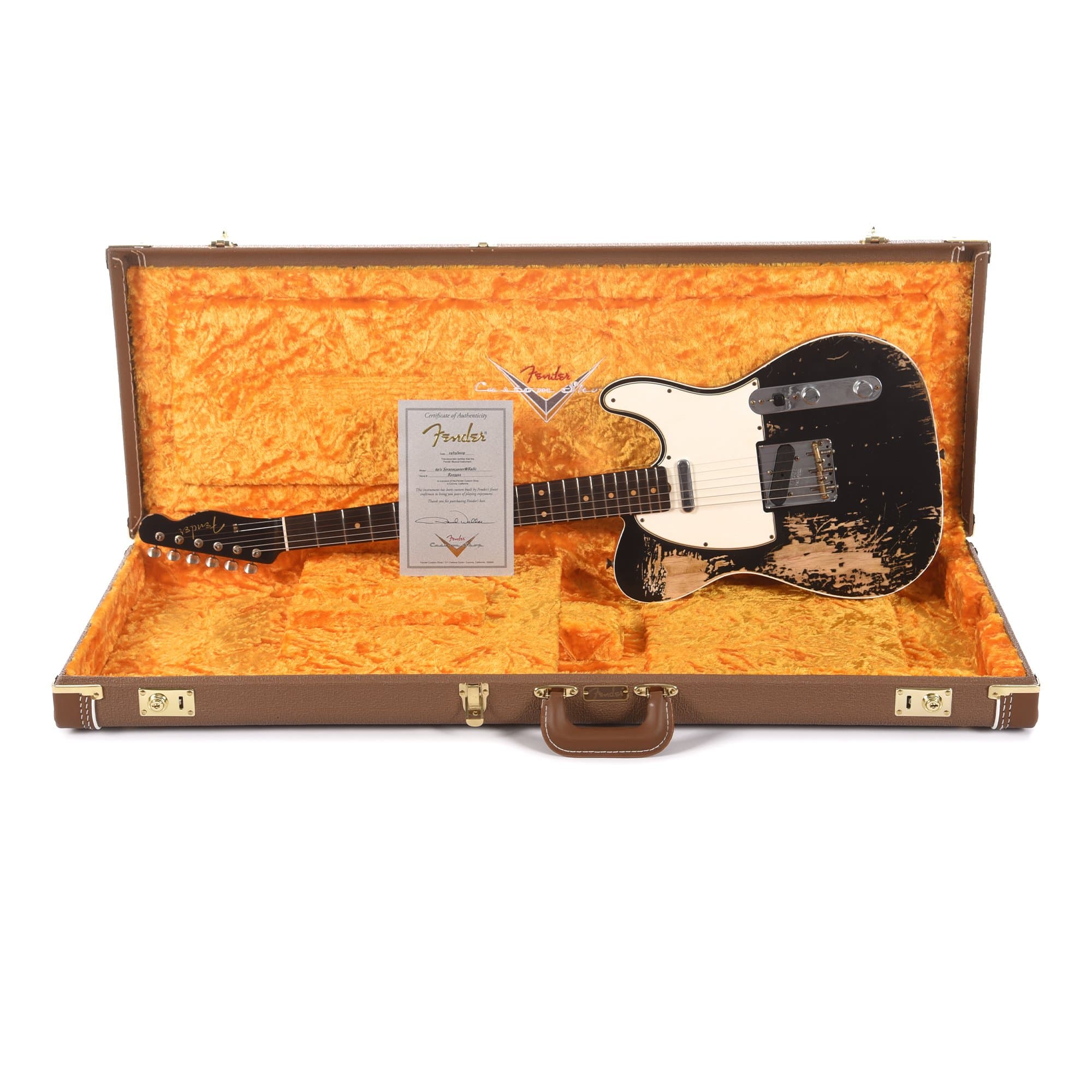Fender Custom Shop 60s Telecaster Custom Relic Black Master Built by P ...