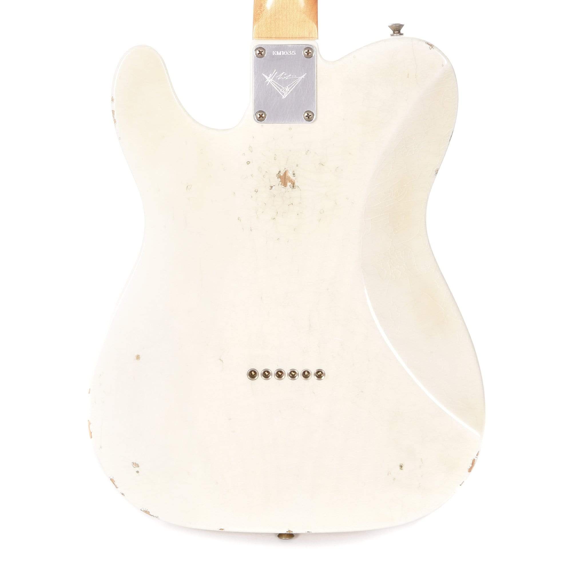 Fender Custom Shop 60s Telecaster Custom Relic White Blonde Master Bui ...