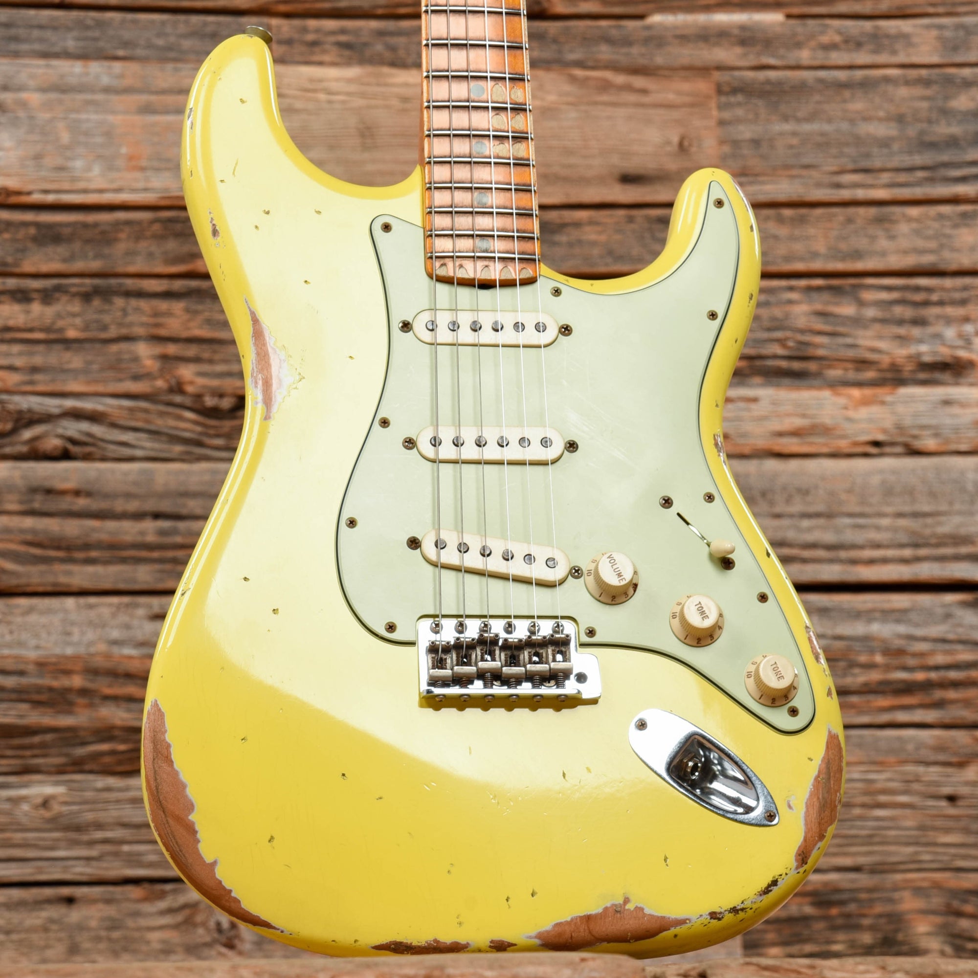 Fender Custom Shop '69 Stratocaster Heavy Relic w/ Reverse Headstock Y ...