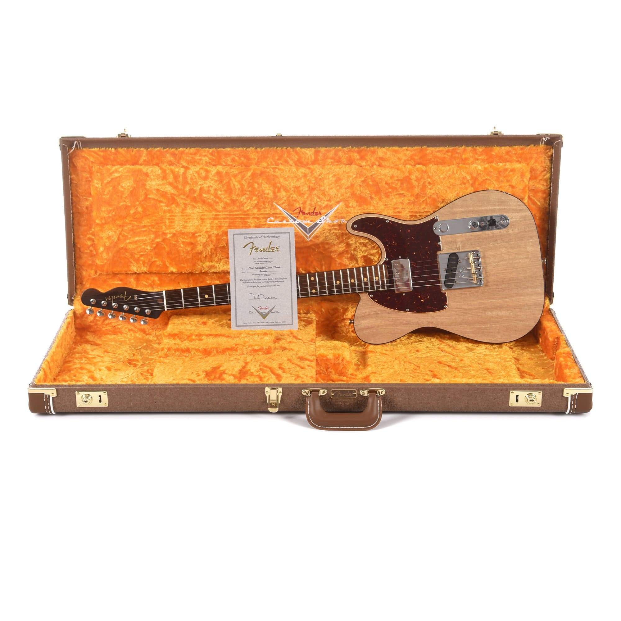 Fender Custom Shop American Custom Korina Telecaster HS Master Built b ...