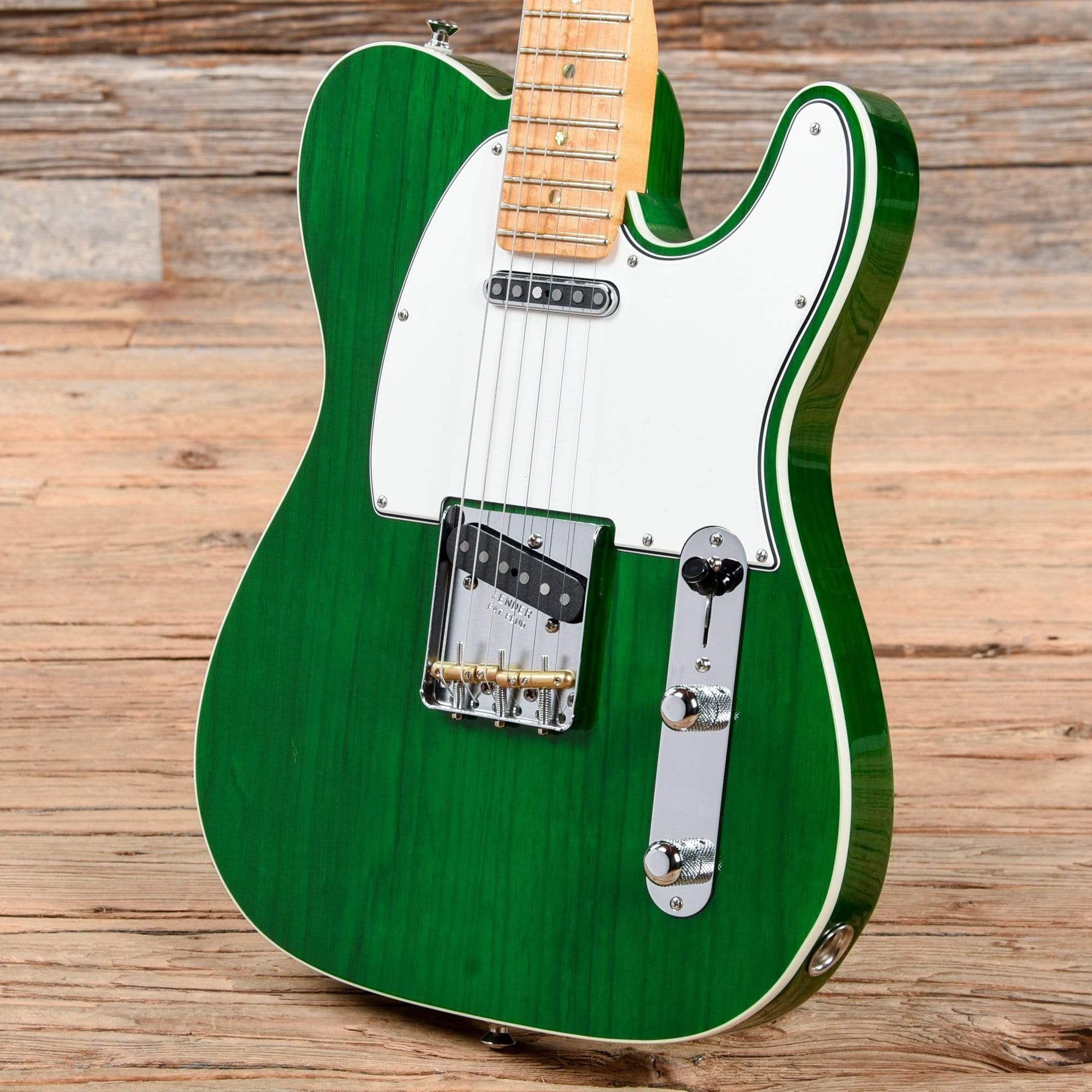 Fender Custom Shop American Custom Telecaster Emerald Green Transparen ...