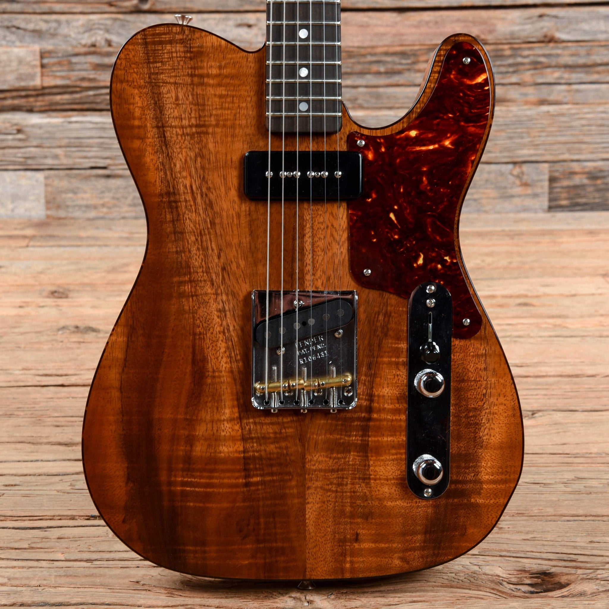 Fender Custom Shop Artisan P90 Koa Telecaster Aged Natural 2020 ...