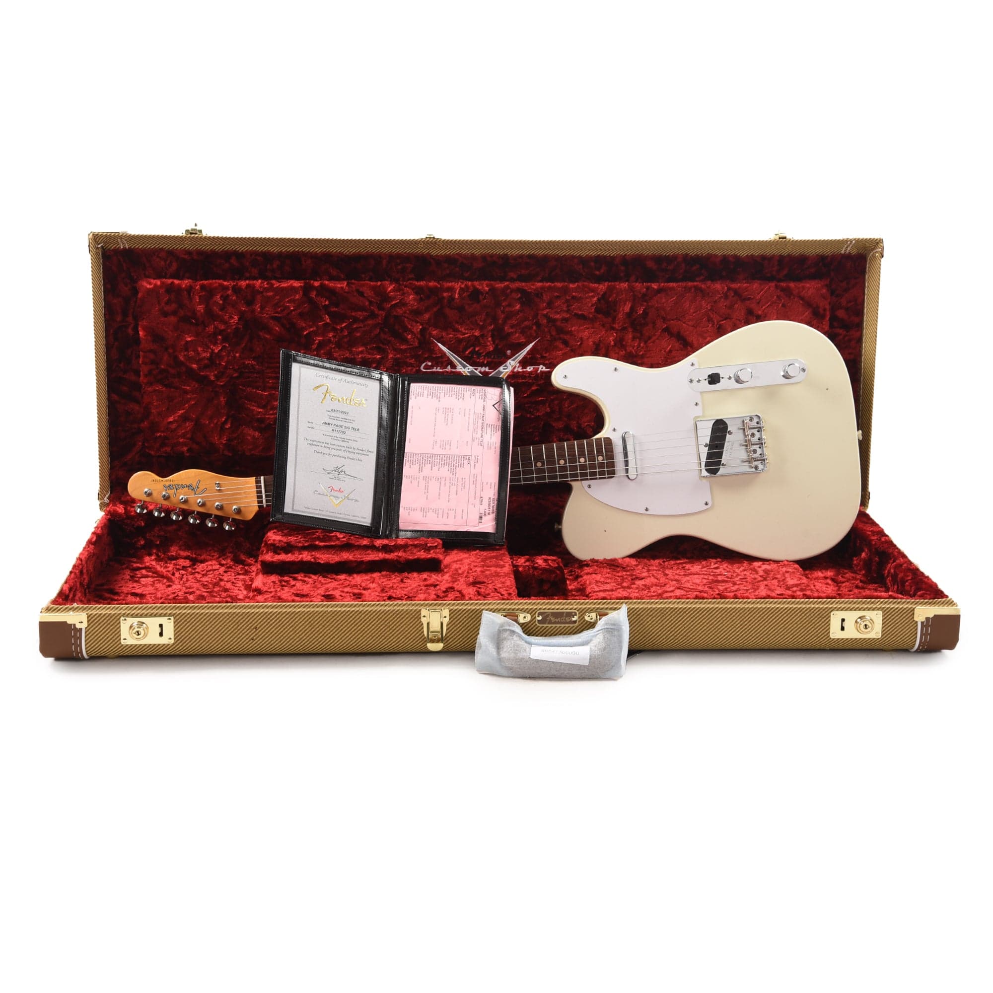 Fender Custom Shop Artist Jimmy Page Signature Telecaster Journeyman W ...