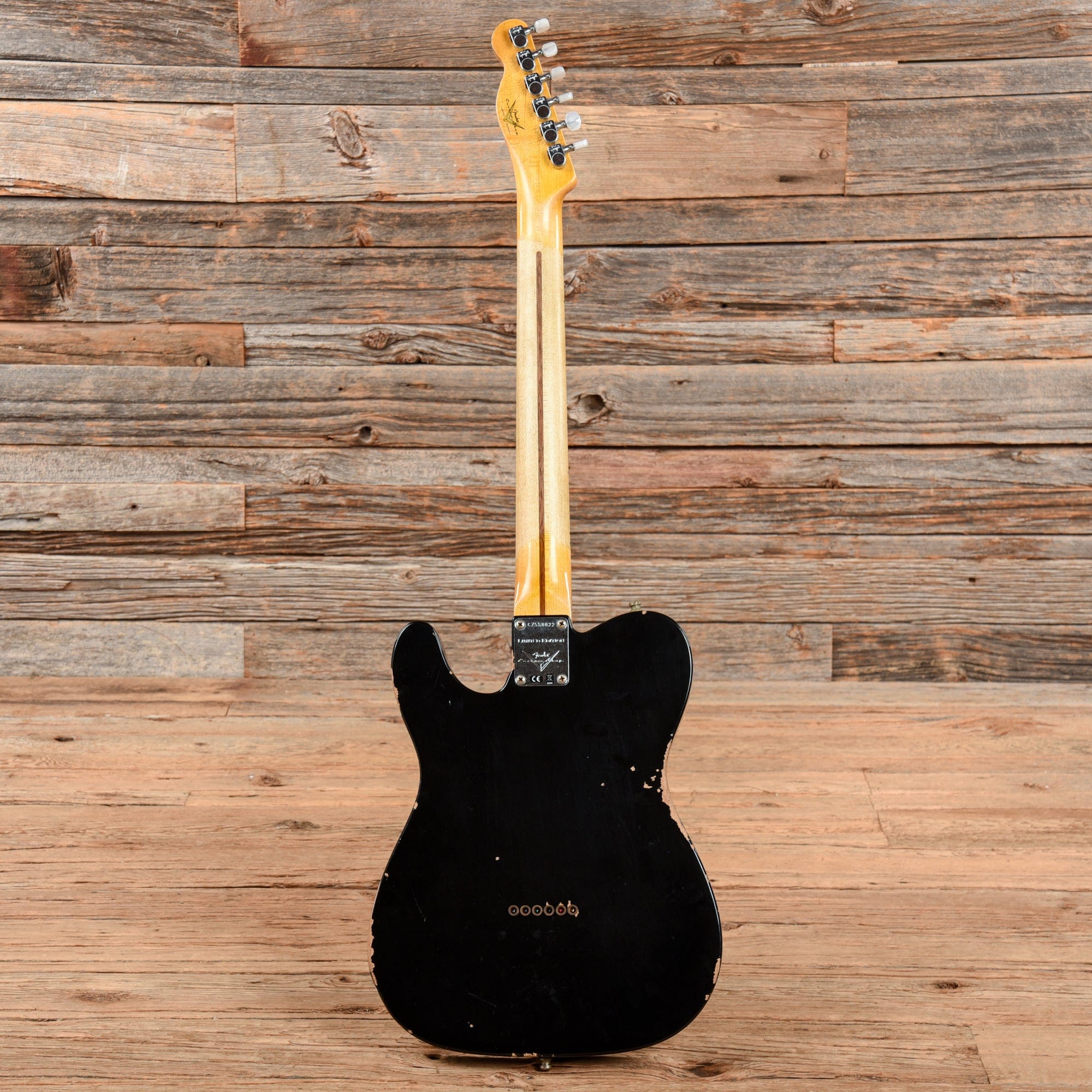 Fender Custom Shop Caballo Tono Telecaster Black 2022 – Chicago Music ...